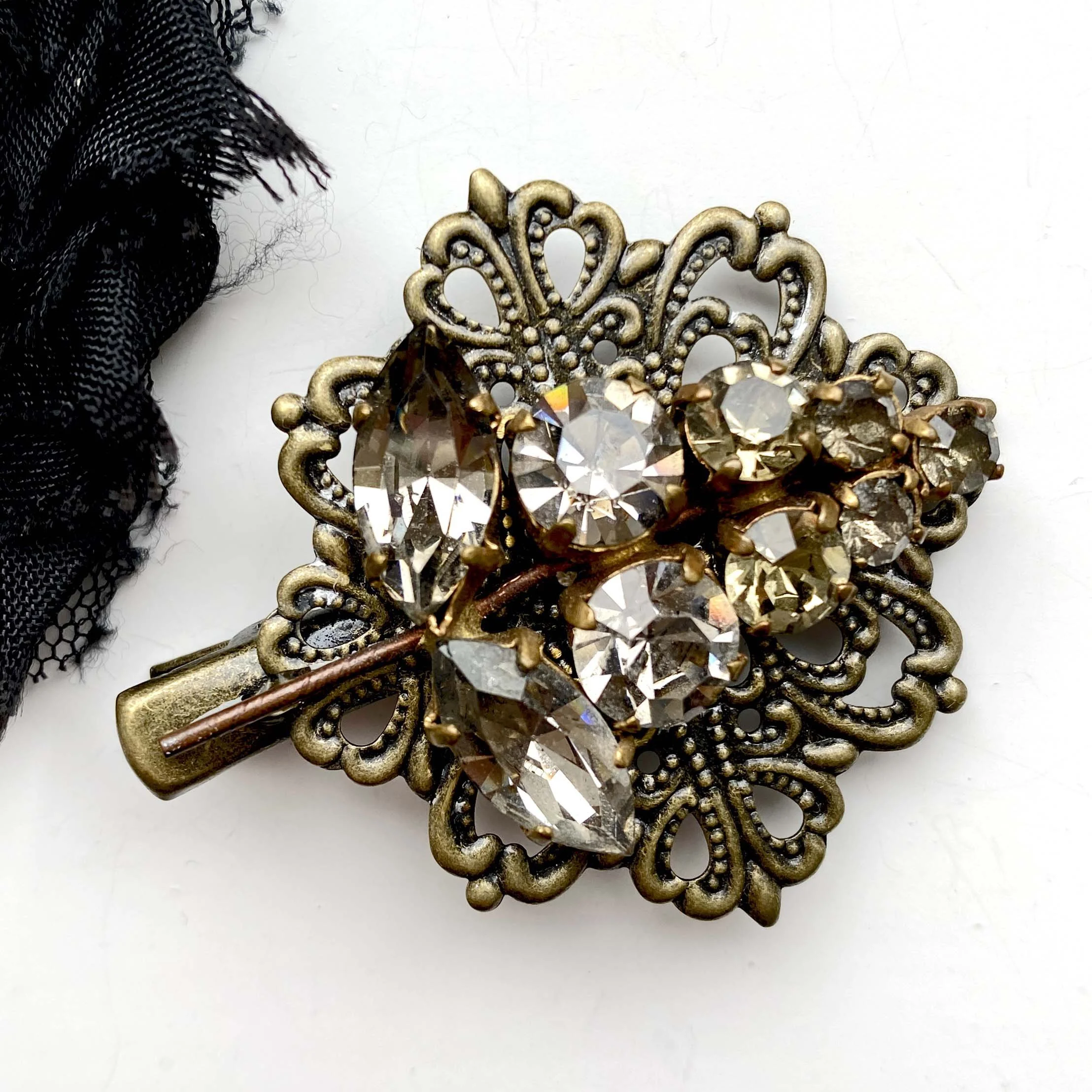 Vintage Barrettes & Clips — Vintage Hair Accessories by Vintage Adornments