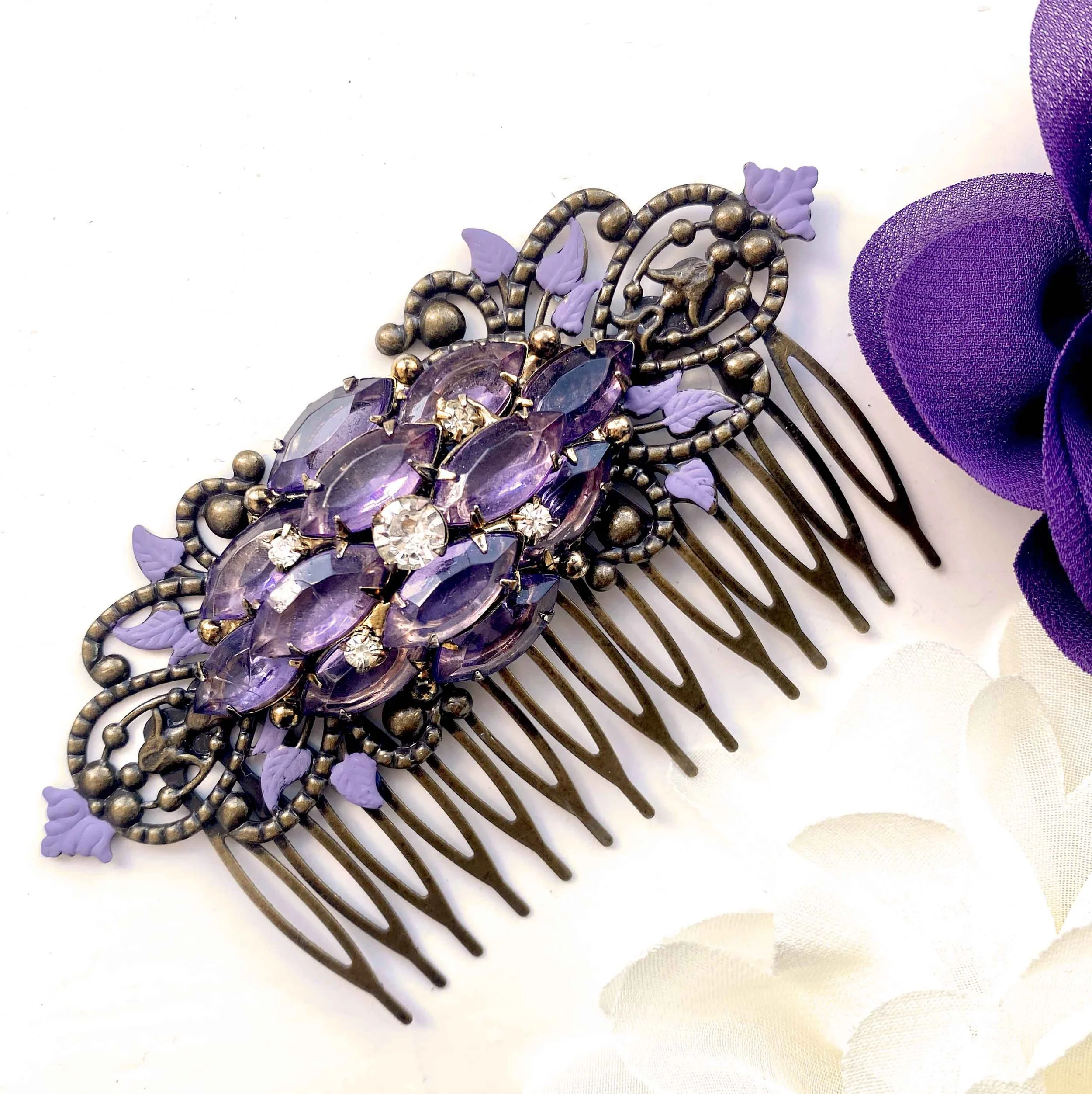 Vintage Hair Combs — Vintage Hair Accessories by Vintage Adornments