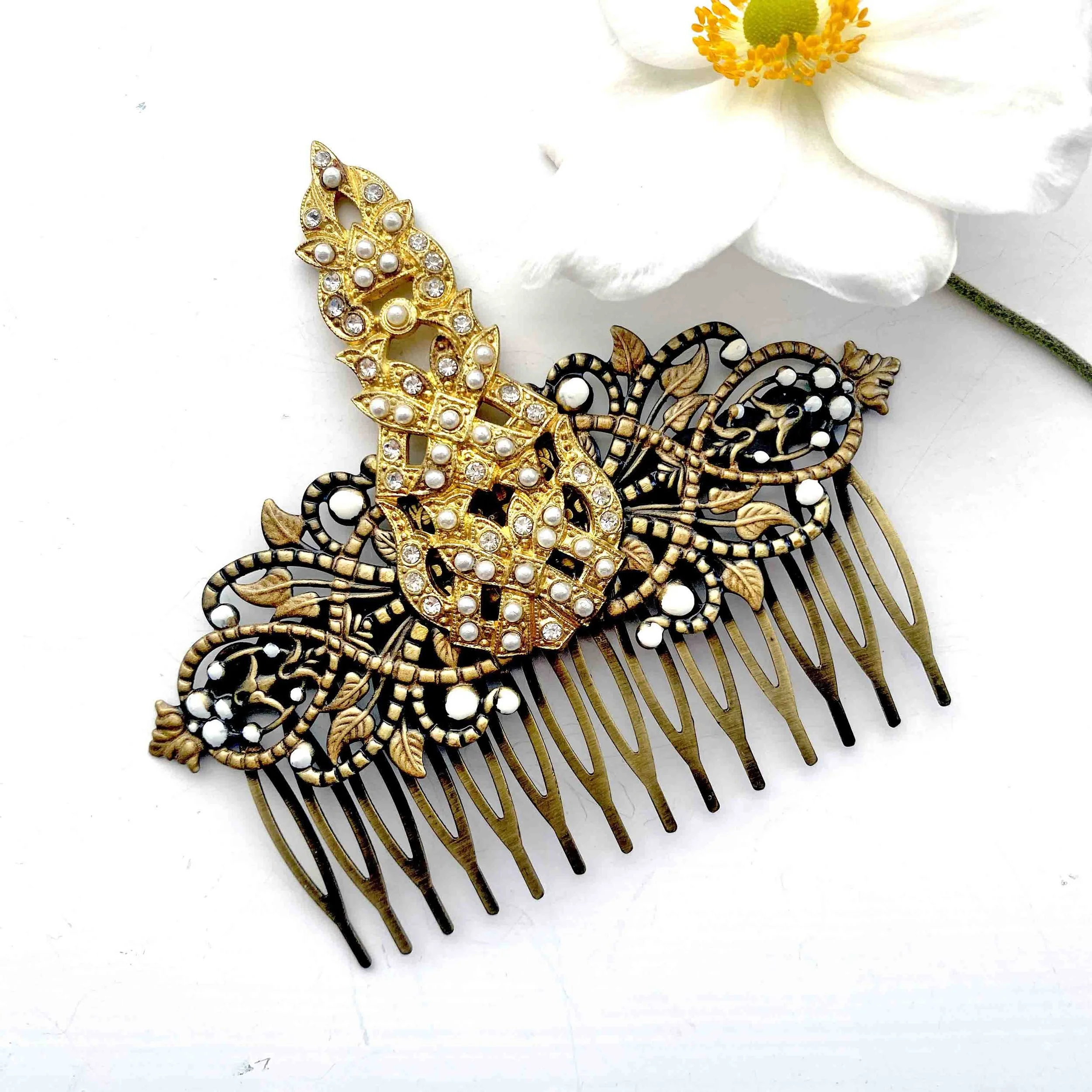 Vintage Hair Combs — Vintage Hair Accessories by Vintage Adornments