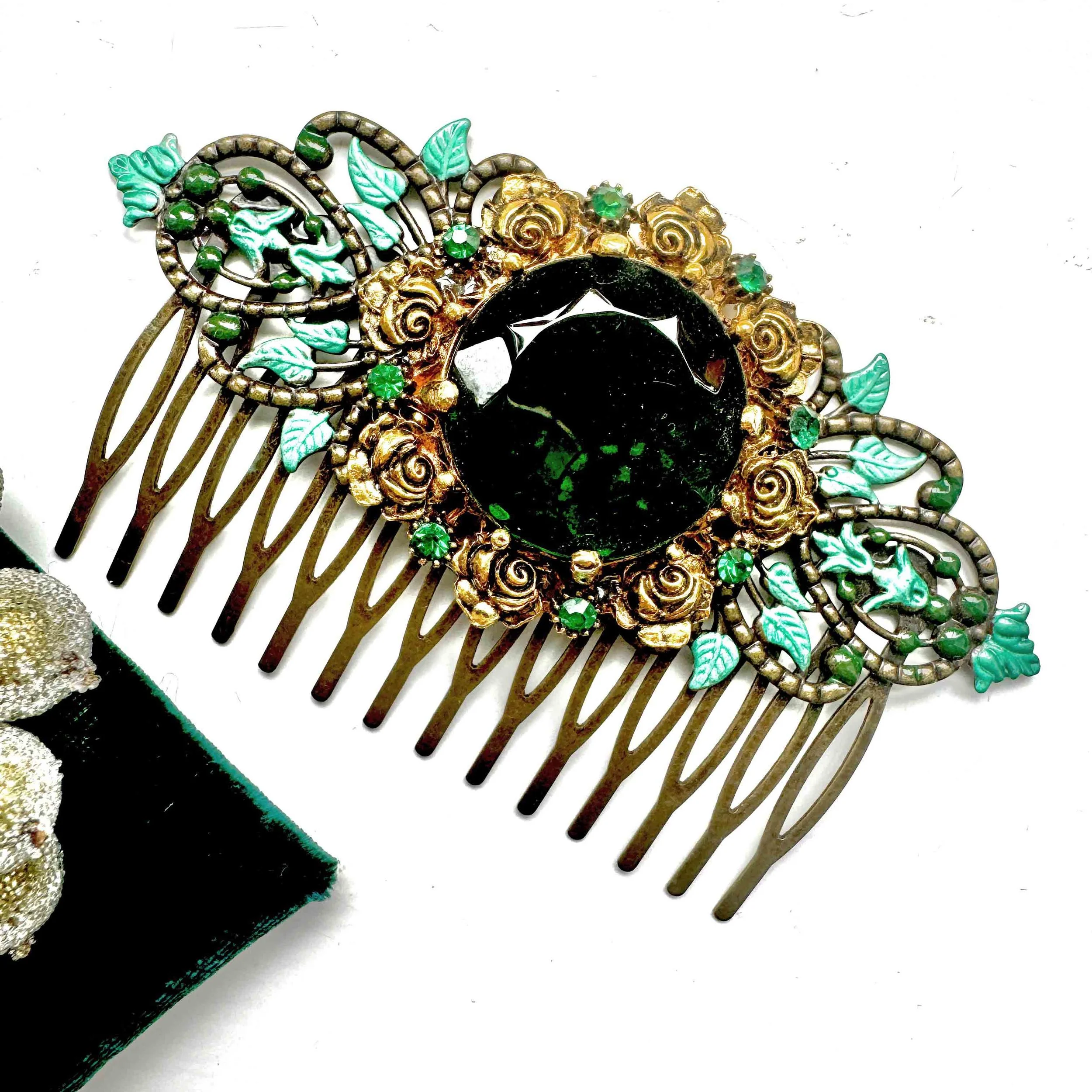 Vintage Hair Combs — Vintage Hair Accessories by Vintage Adornments