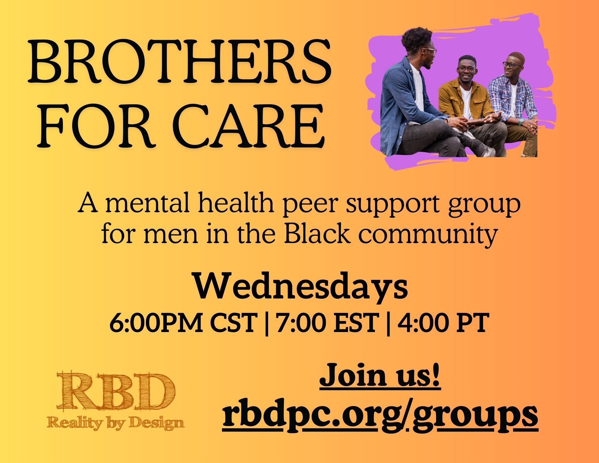 Support Groups — Reality by Design Consulting LLC