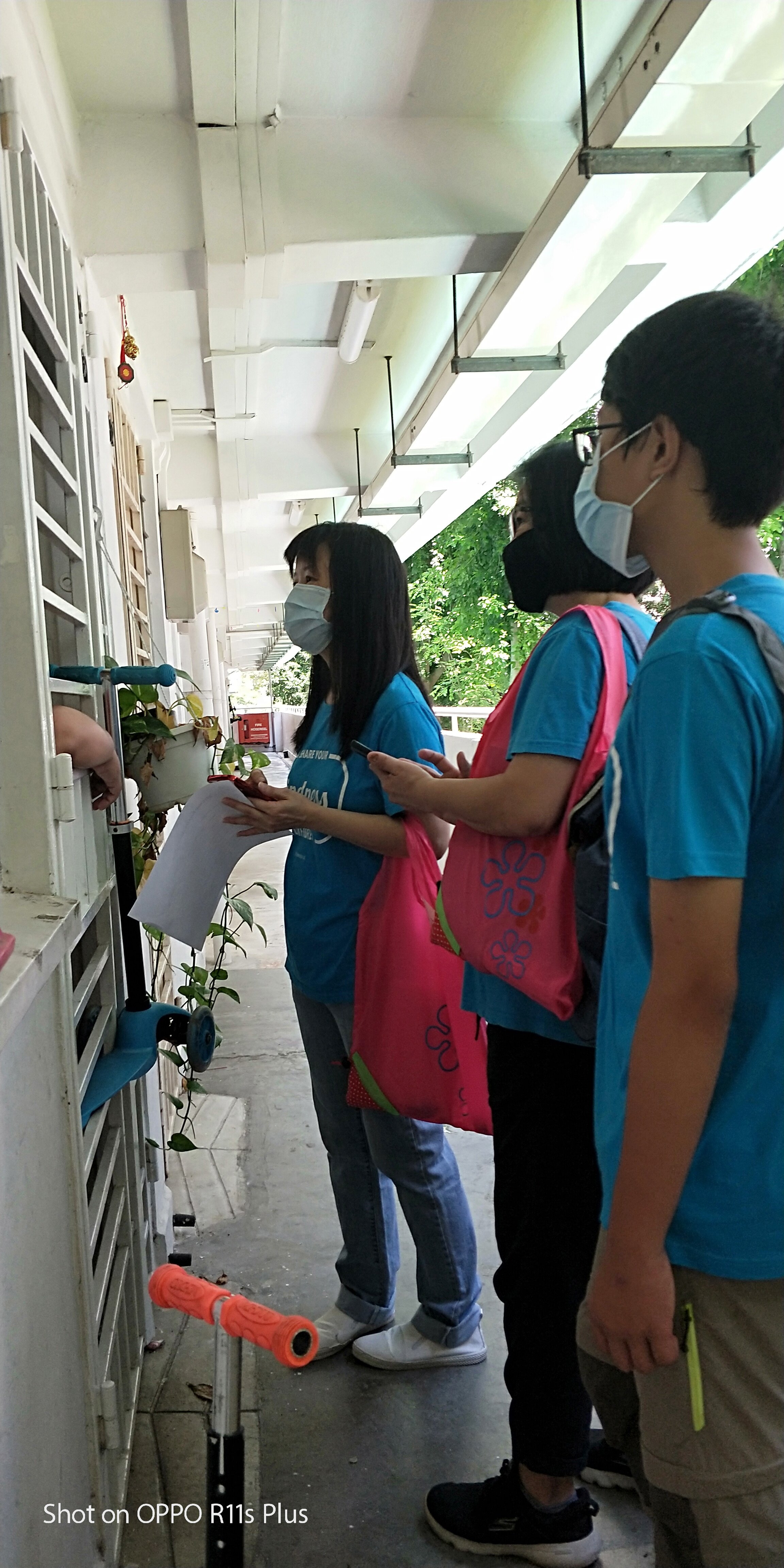 Festive Goodie Bag Distribution — Blossom World Society