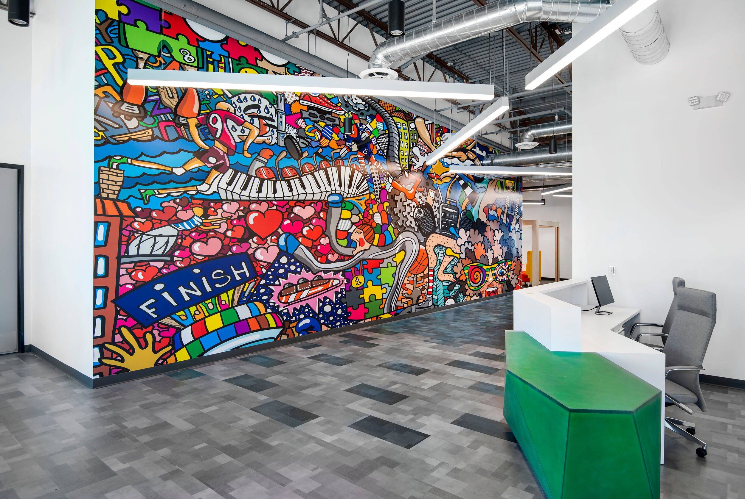 Cool Office Interiors