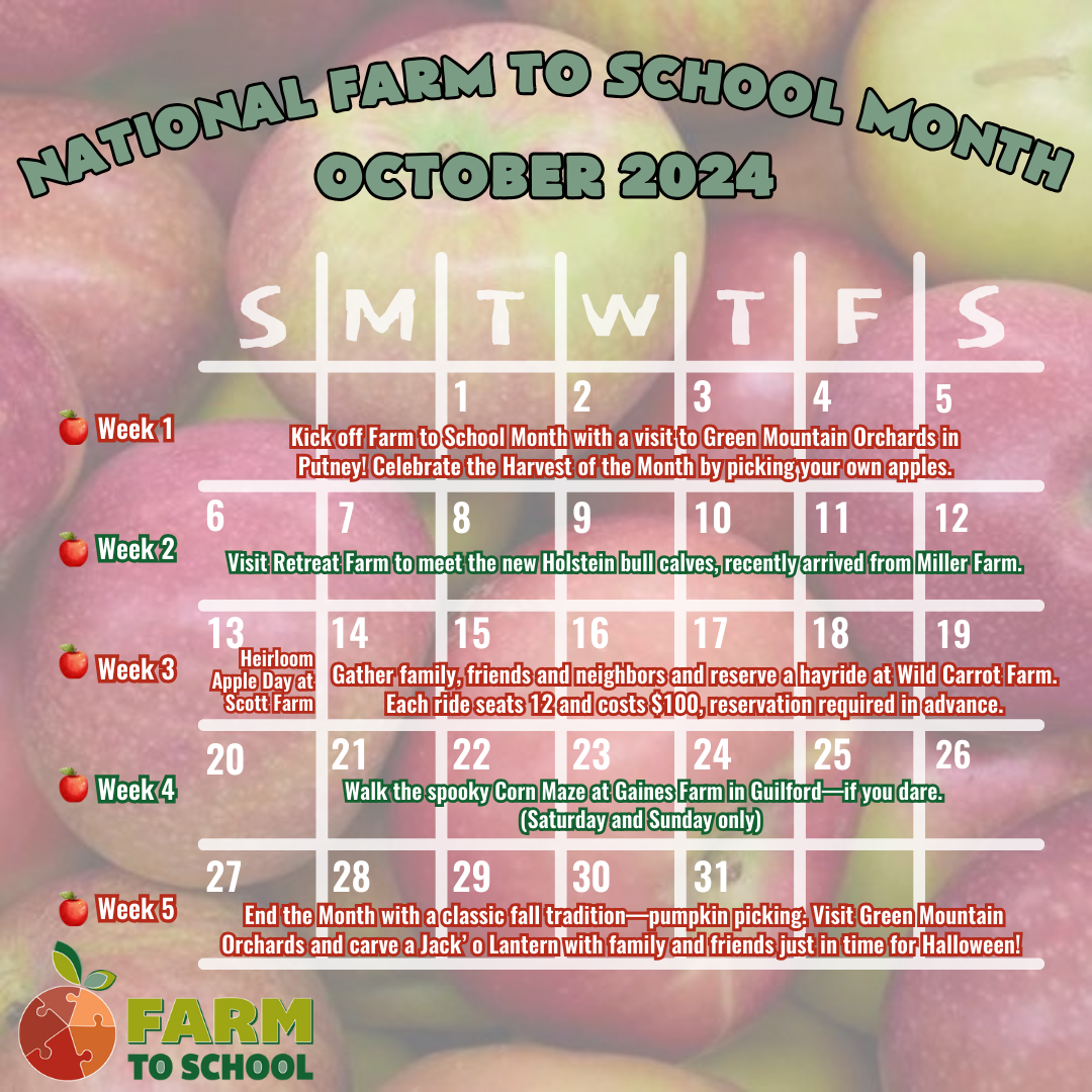 Celebrate National Farm to School Month! — Food Connects