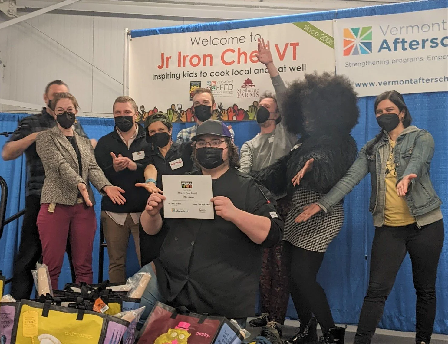 Joey Jacques Wins Jr. Iron Chef Competition! — Food Connects