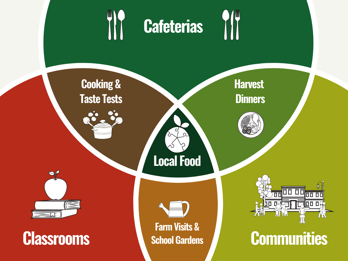 About Our Farm to School Program — Food Connects
