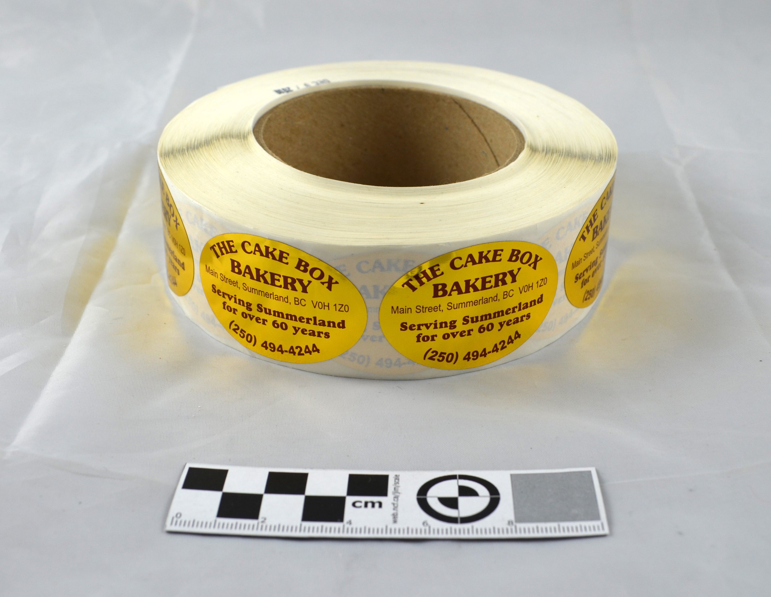 Cake Box Bakery Stickers / Autocollants de la Cake Box Bakery ...