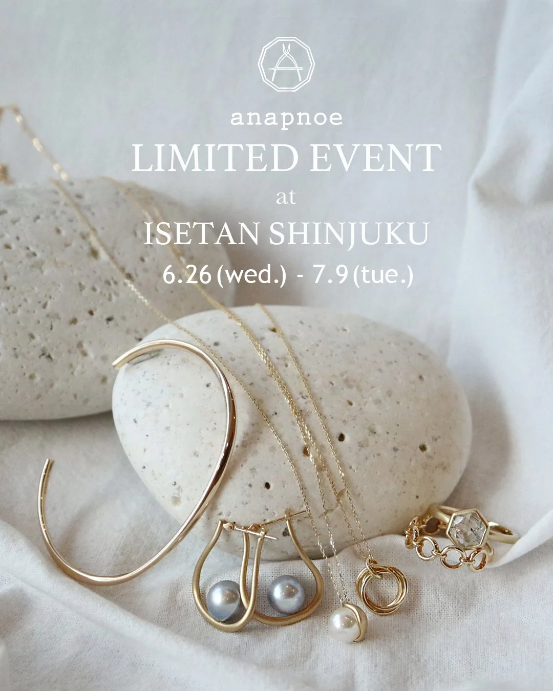 Limited event @ISETAN Shinjuku — ANAPNOE