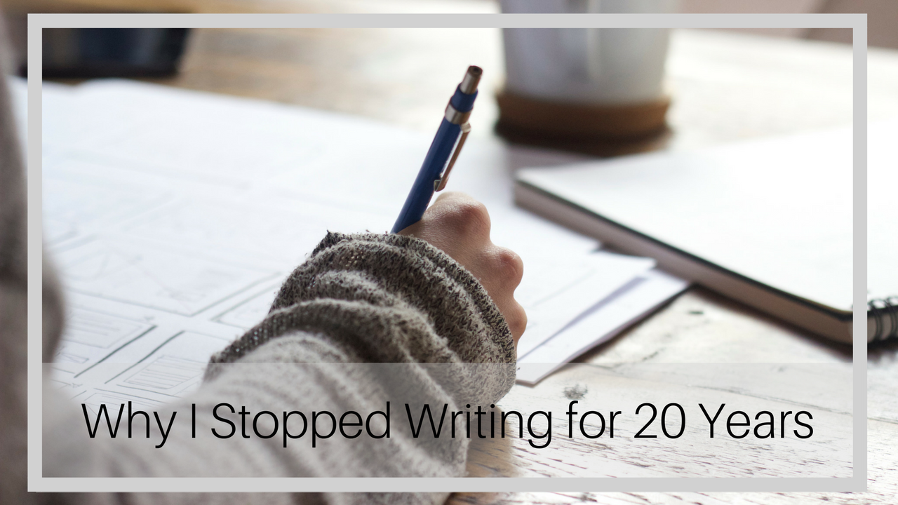 Why I Stopped Writing for 20 Years — Michelle Cornish - Freelance ...