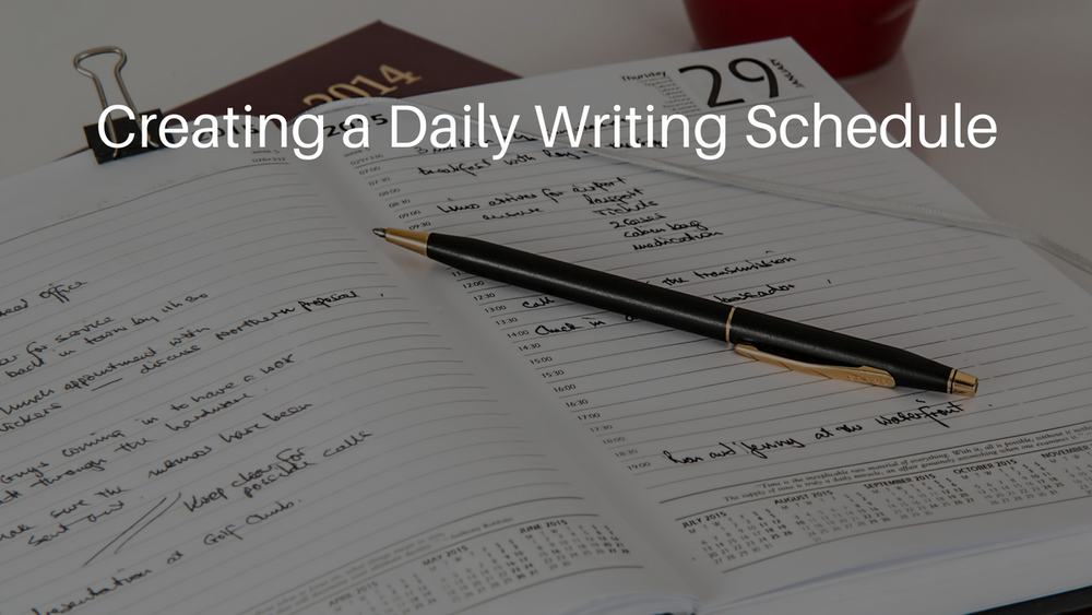 Top Tips for Creating a Daily Writing Schedule — Michelle Cornish ...