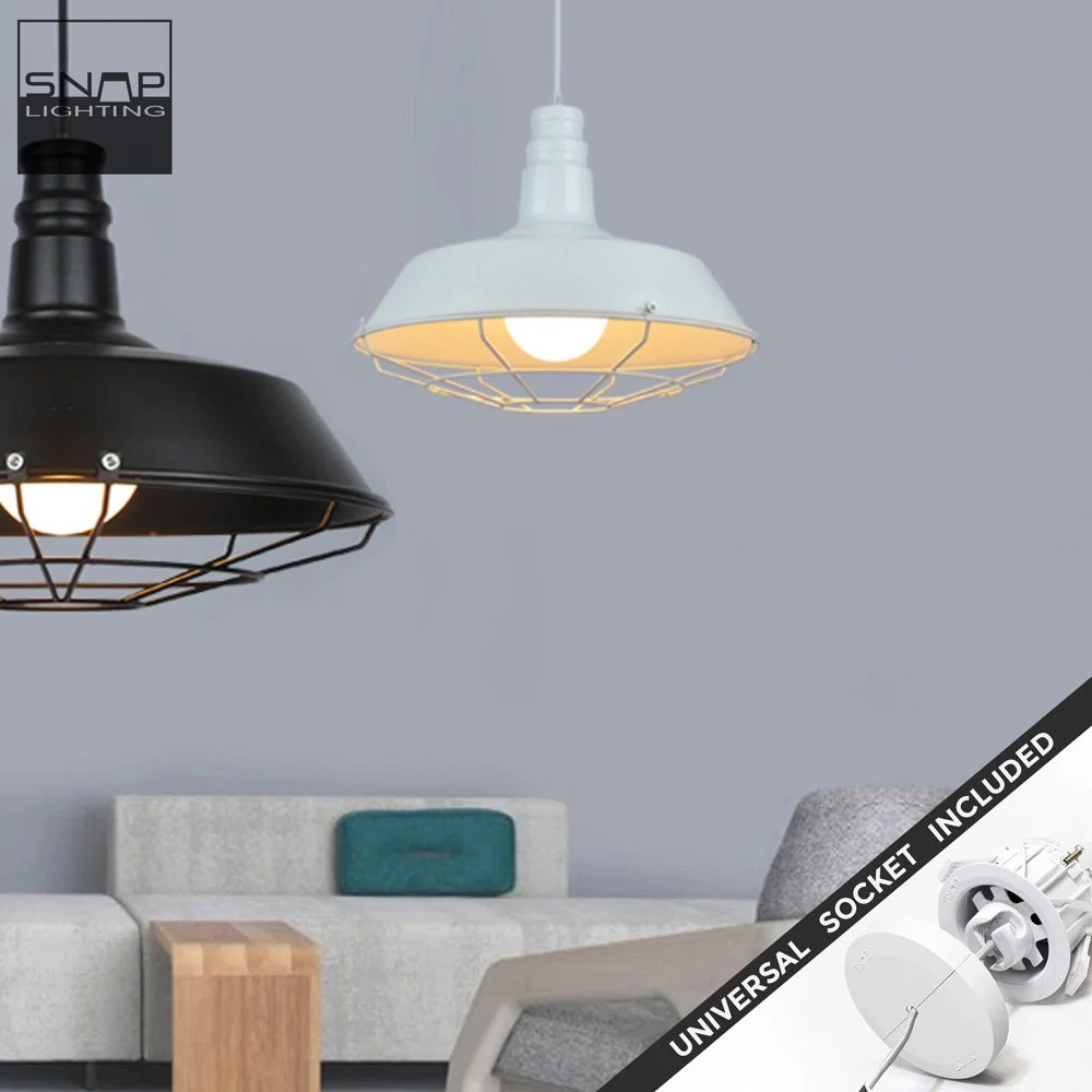 Snap Lighting — Tuile - Embossed Metal Sphere Pendant Light Kit