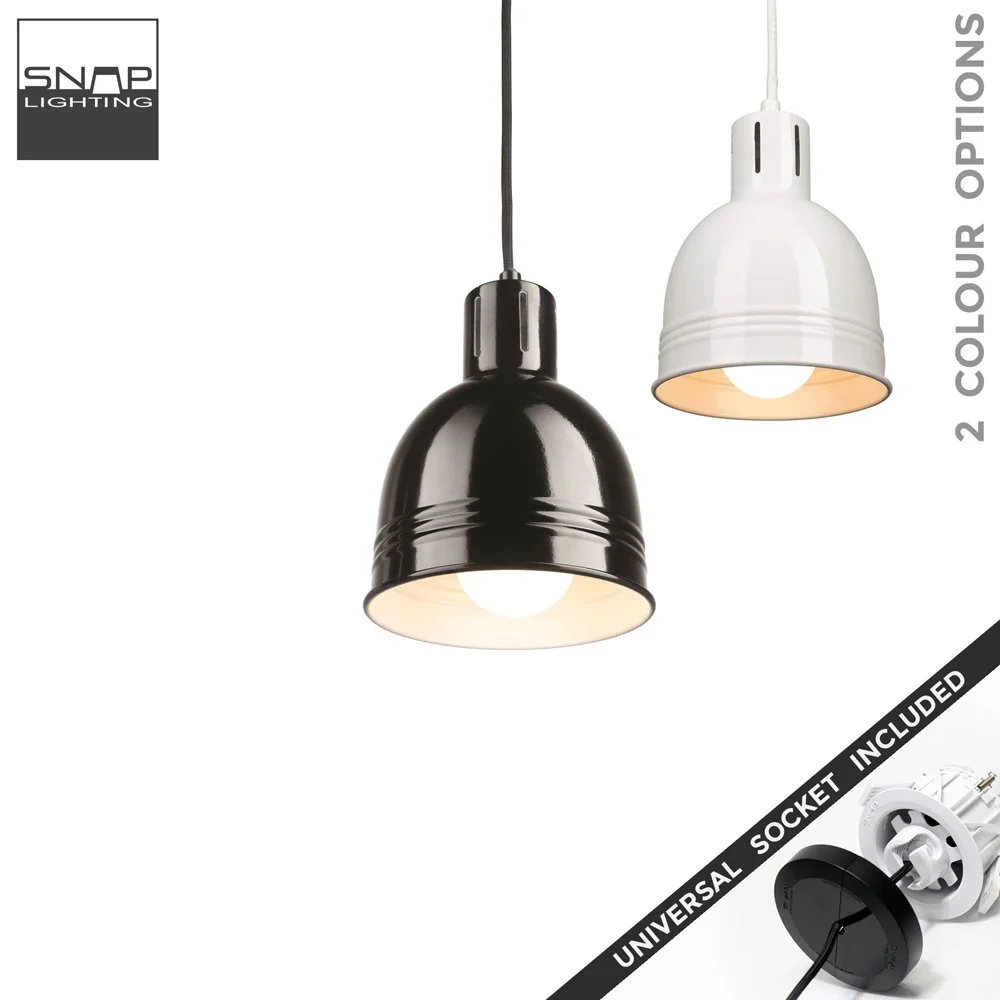 Snap Lighting — Adasha - Natural Rattan Pendant Light Kit