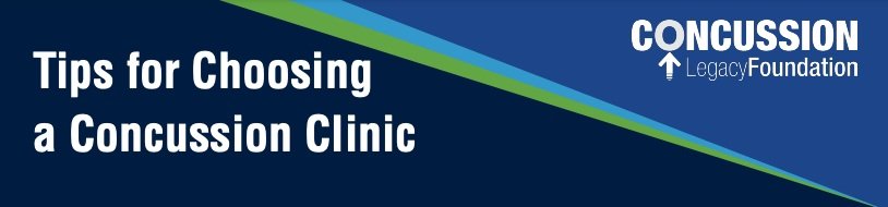 Concussion and Rehabilitation Clinics — Concussion Alliance