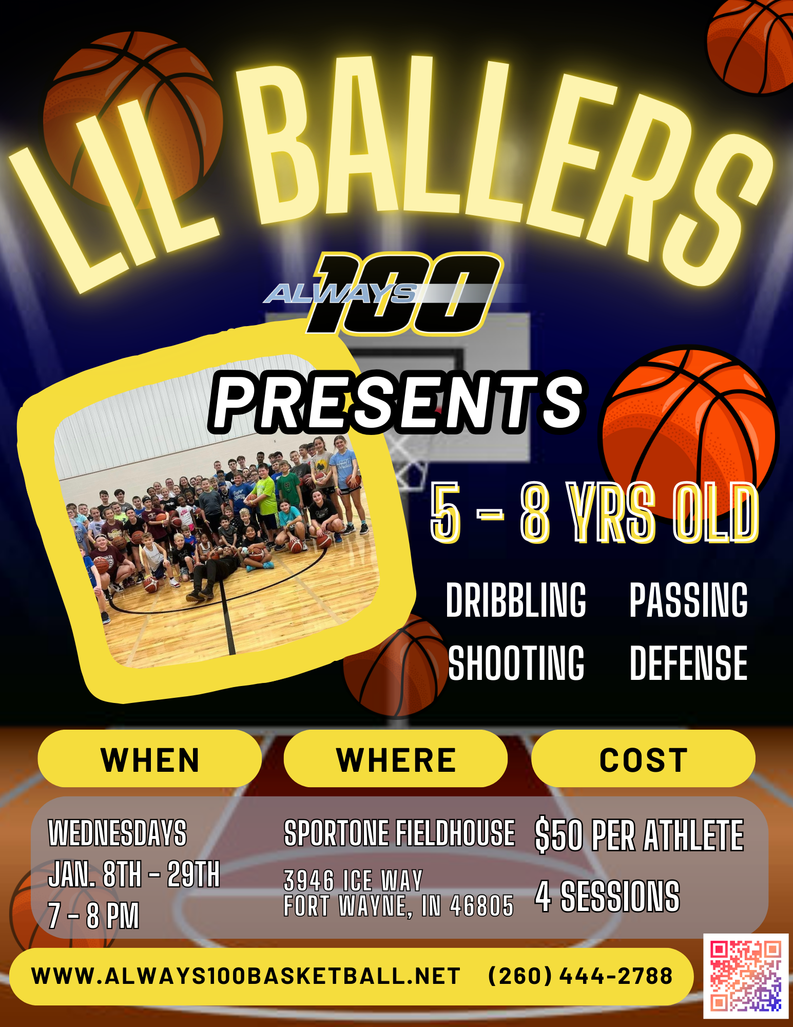 Registration Page — Always 100 Basketball