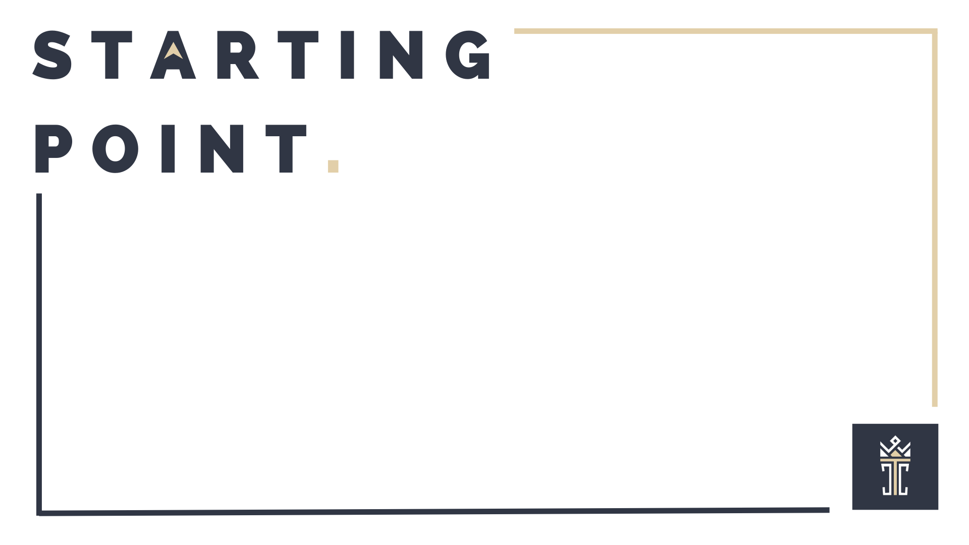 Attend Starting Point — Treasuring Christ Church