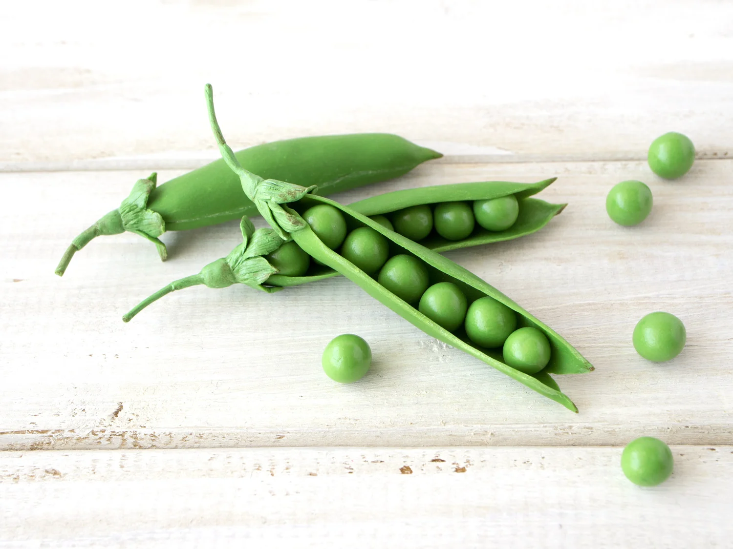 Green Peas In Pod Models — Olivia Vellani