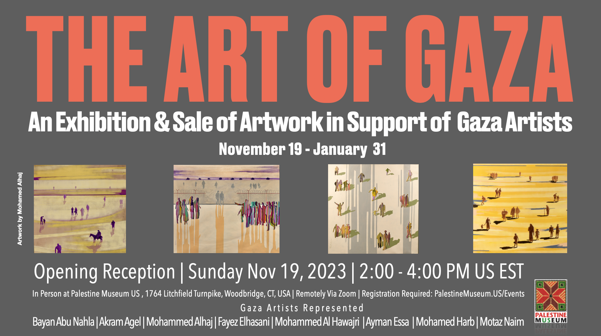 'The Art of Gaza,' An exhibition & sale of artwork in support of Gaza ...
