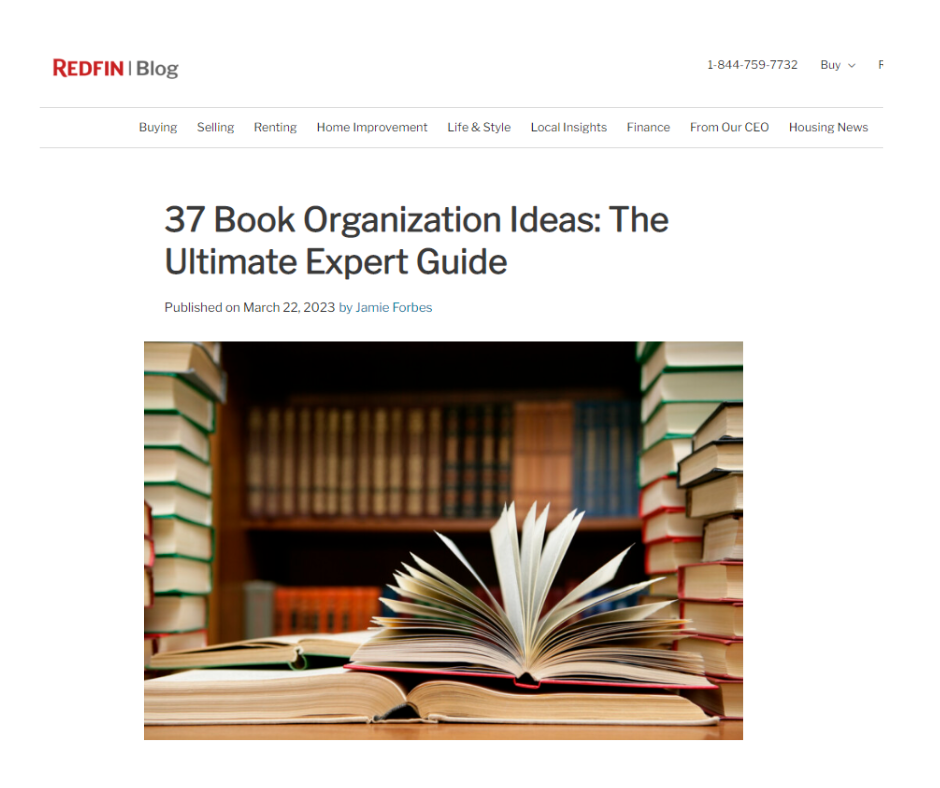 37 Book Organization Ideas: The Ultimate Expert Guide with Redfin — ASPO
