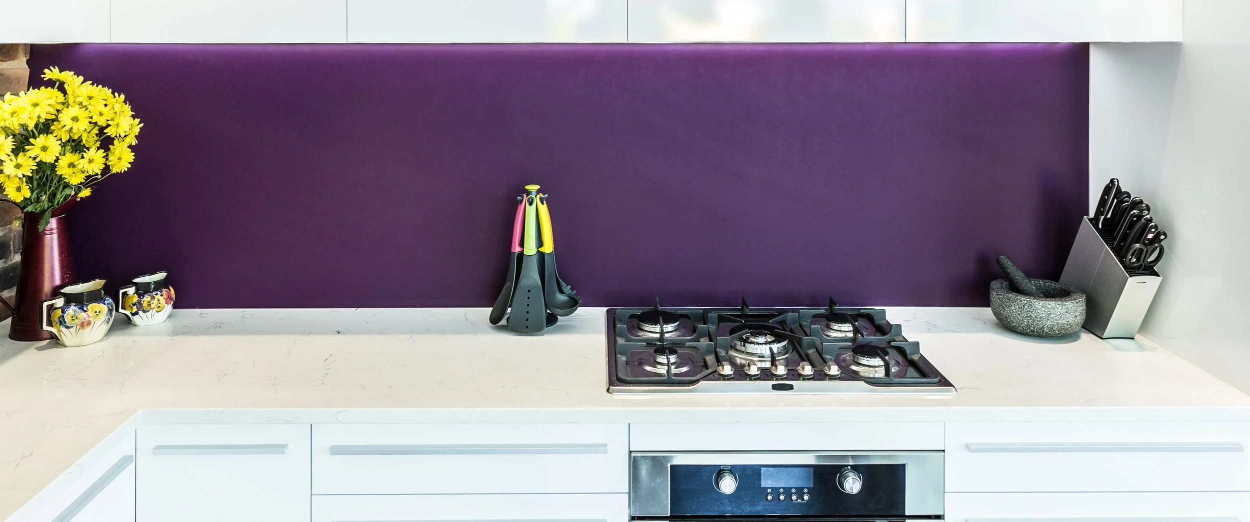 Creating Drama in the Kitchen with Matt Finish Glass | Image Glass