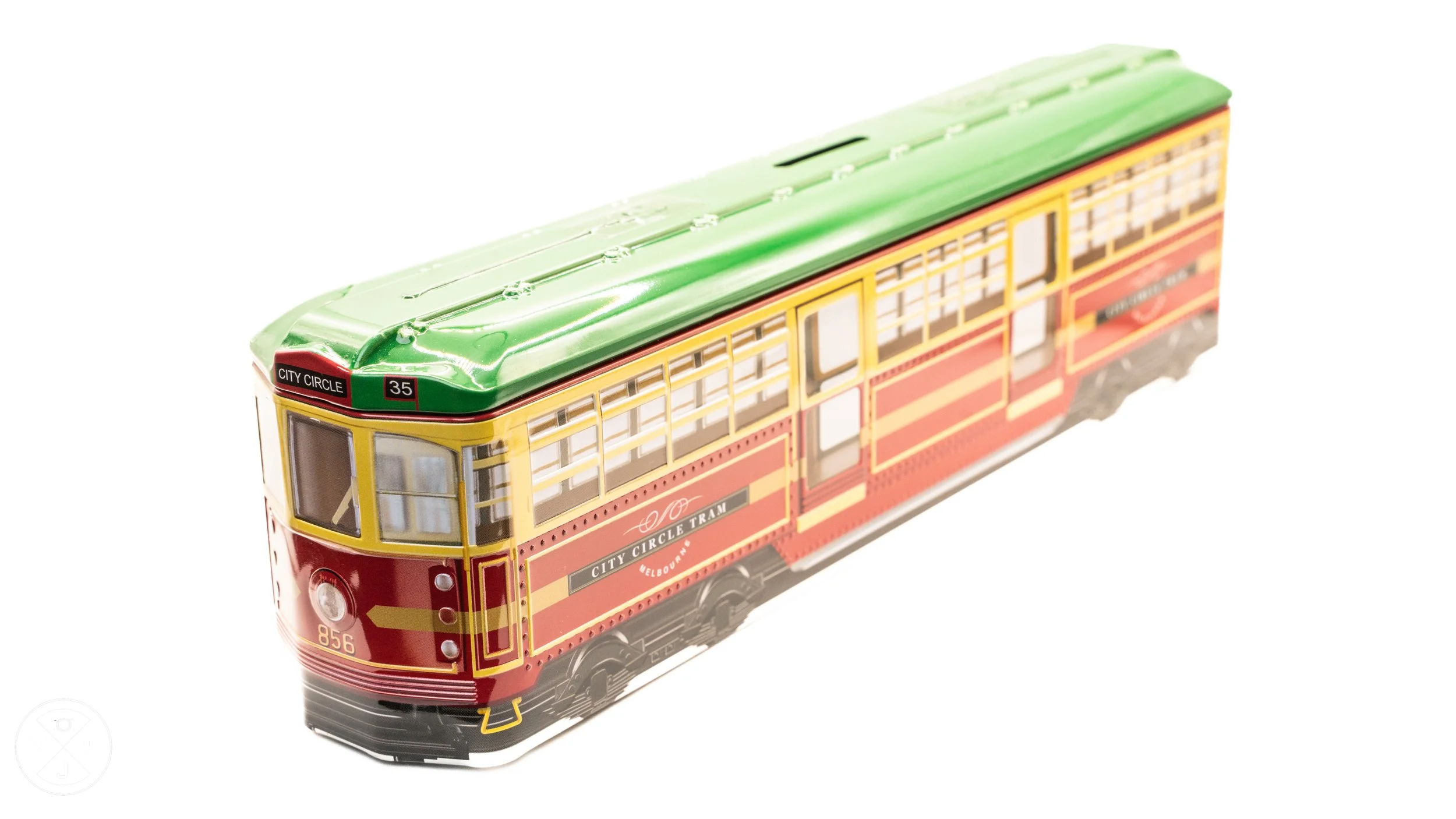 Melbourne Tram Money Box 'City Circle W-Class 856' (Maroon Livery ...