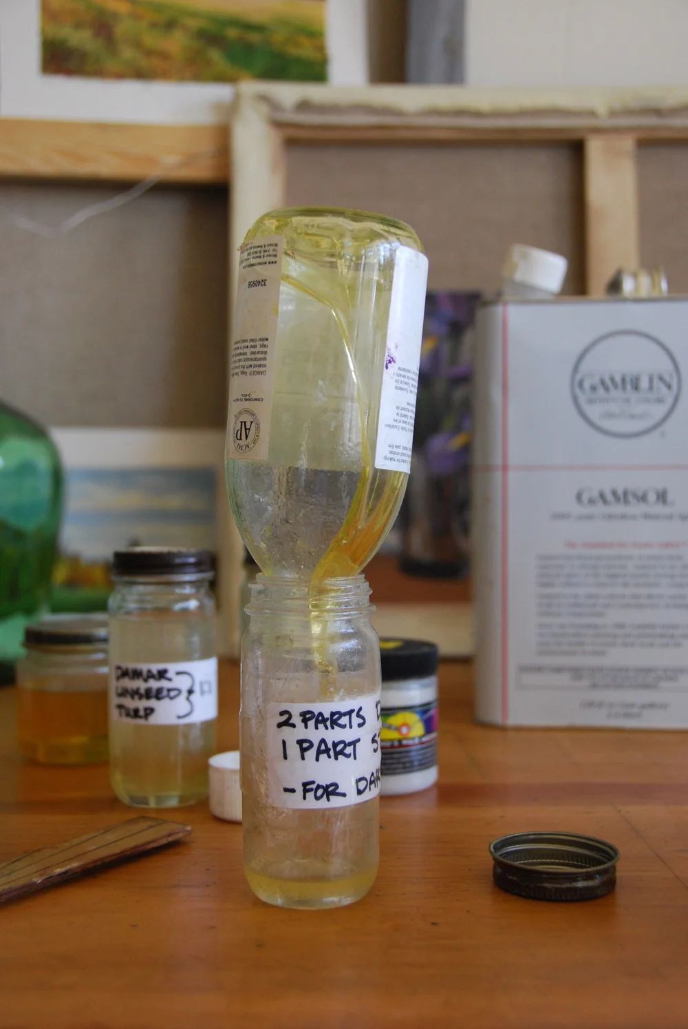 Indirect Painting Technique Tip: Mixing Your Own Painting Mediums ...