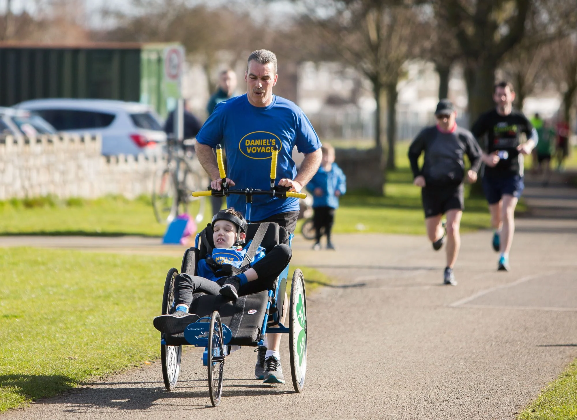 Daniel & Sinead Tighe - Running Chair Presentation - Lord's Taverners ...