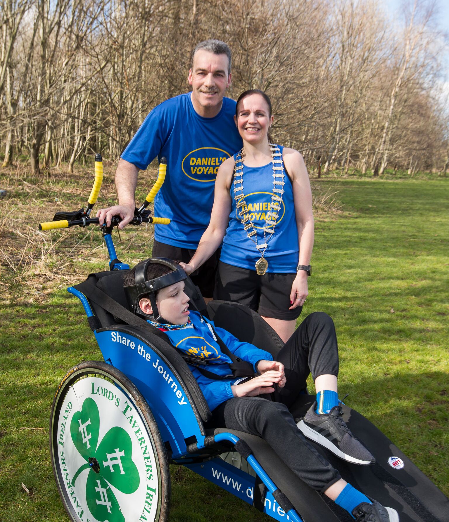 Daniel & Sinead Tighe - Running Chair Presentation - Lord's Taverners ...