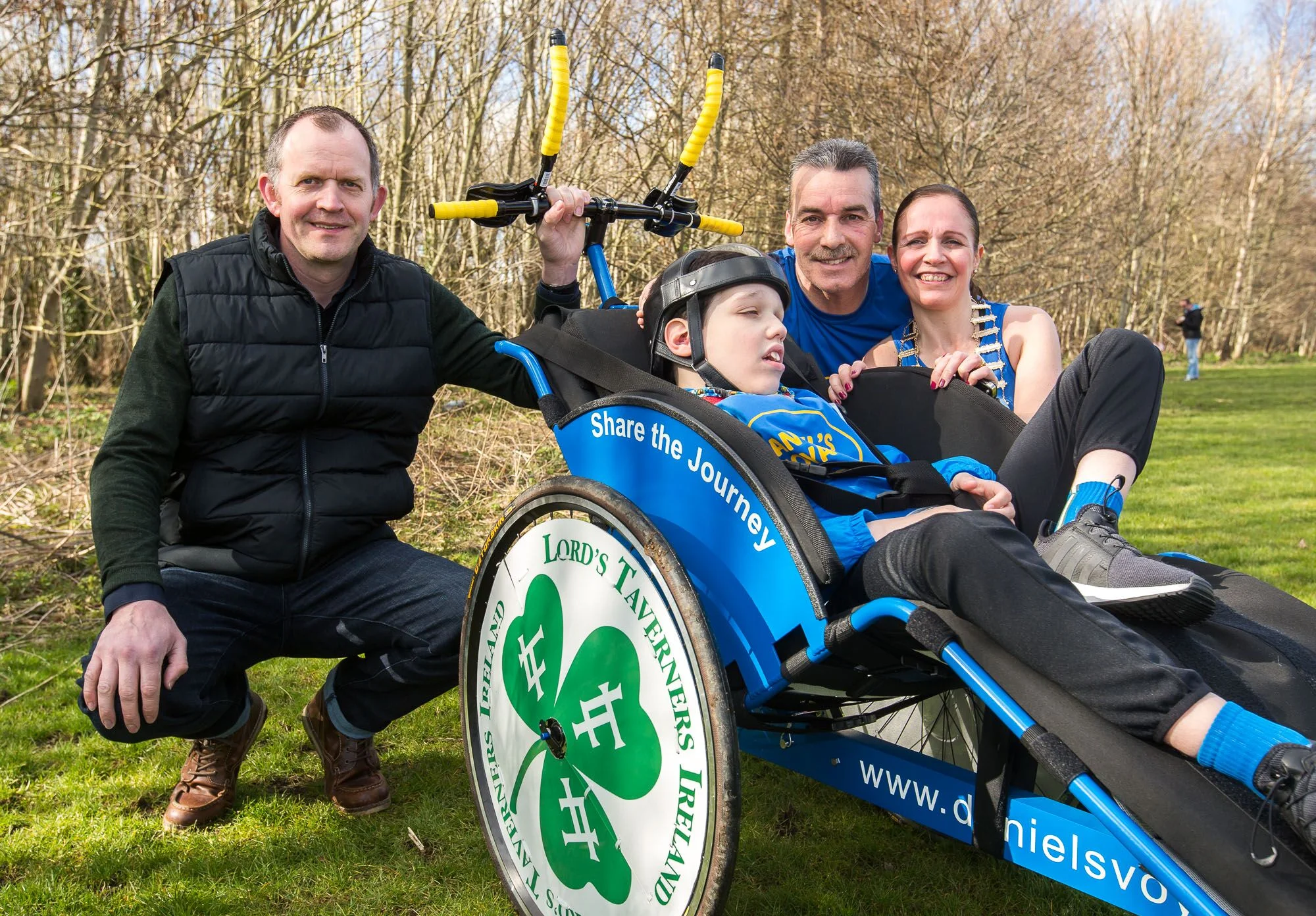 Daniel & Sinead Tighe - Running Chair Presentation - Lord's Taverners ...