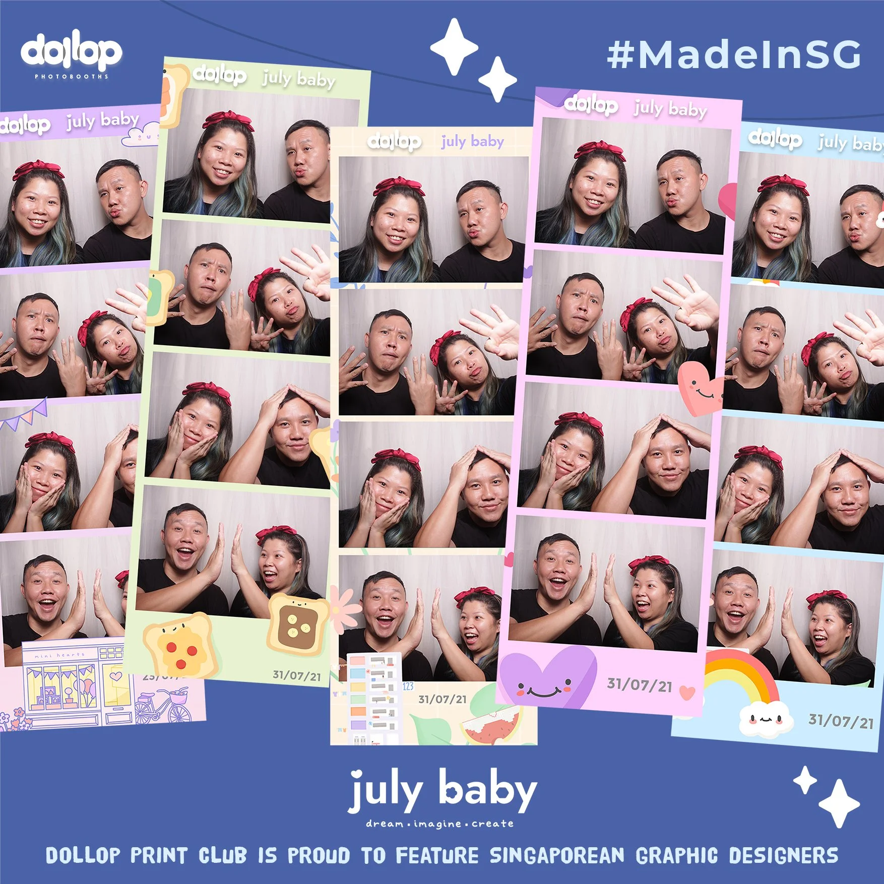 Dollop Print Club — Dollop Vintage Photo Booth Singapore | Instant ...
