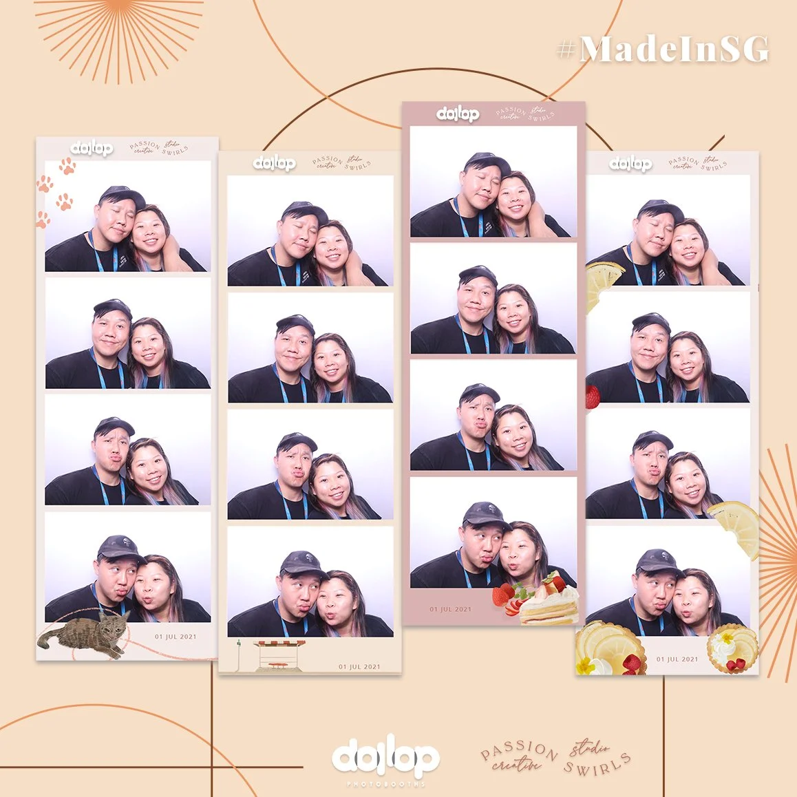 Dollop Print Club — Dollop Vintage Photo Booth Singapore | Instant ...
