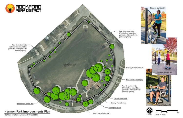 New Recreational Amenities Coming This Summer at Harmon Park — Rockford ...