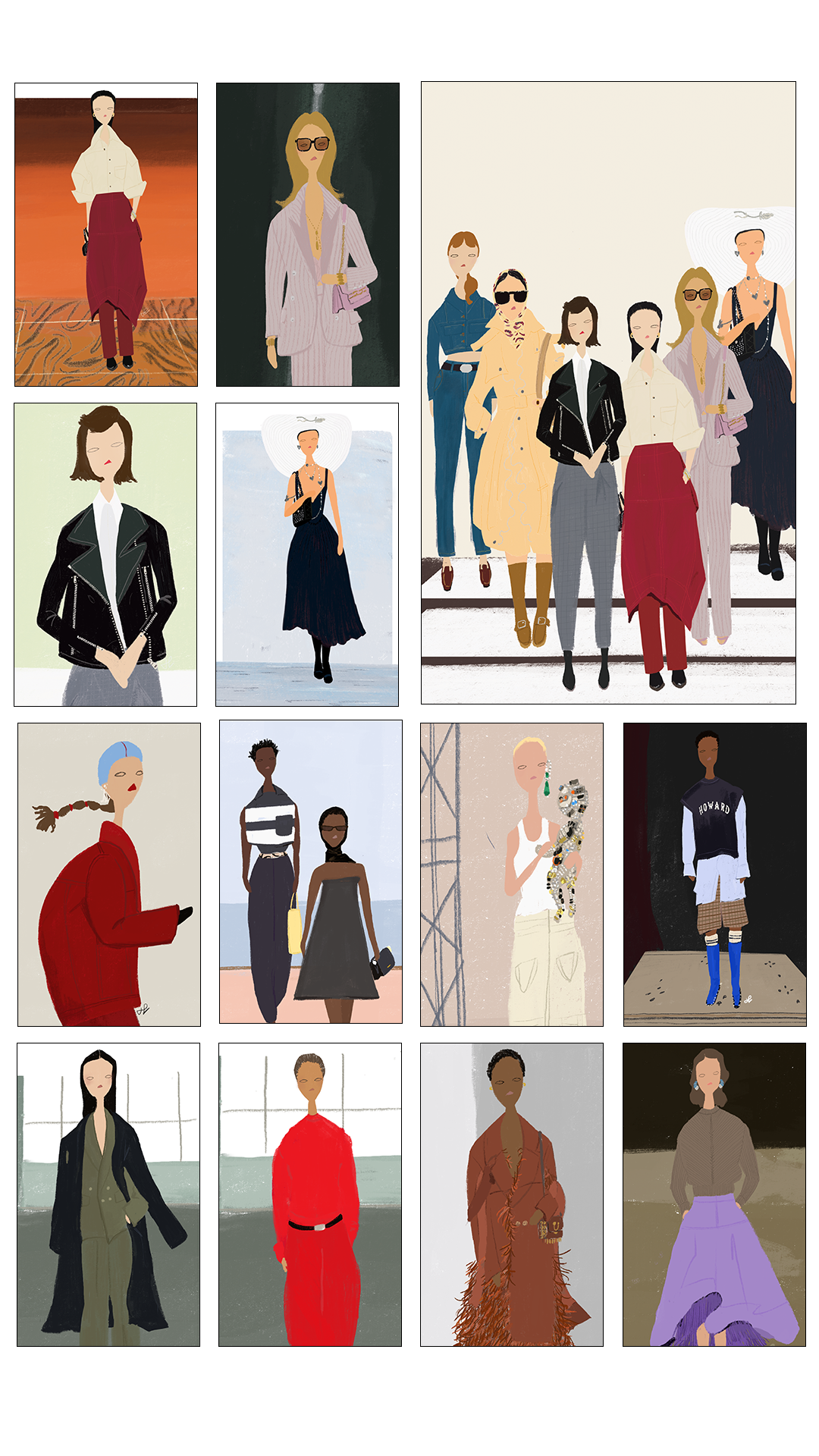 Jill Lin // Fashion Illustrator