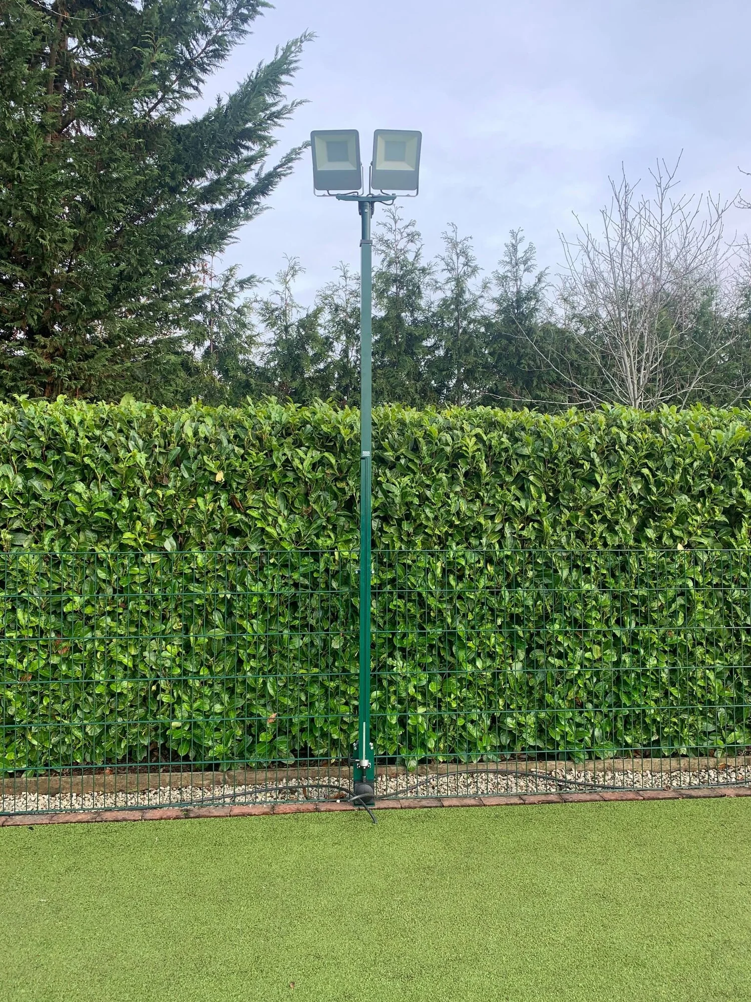 Retractable LED Lighting — DACA Lighting | DACA Padel