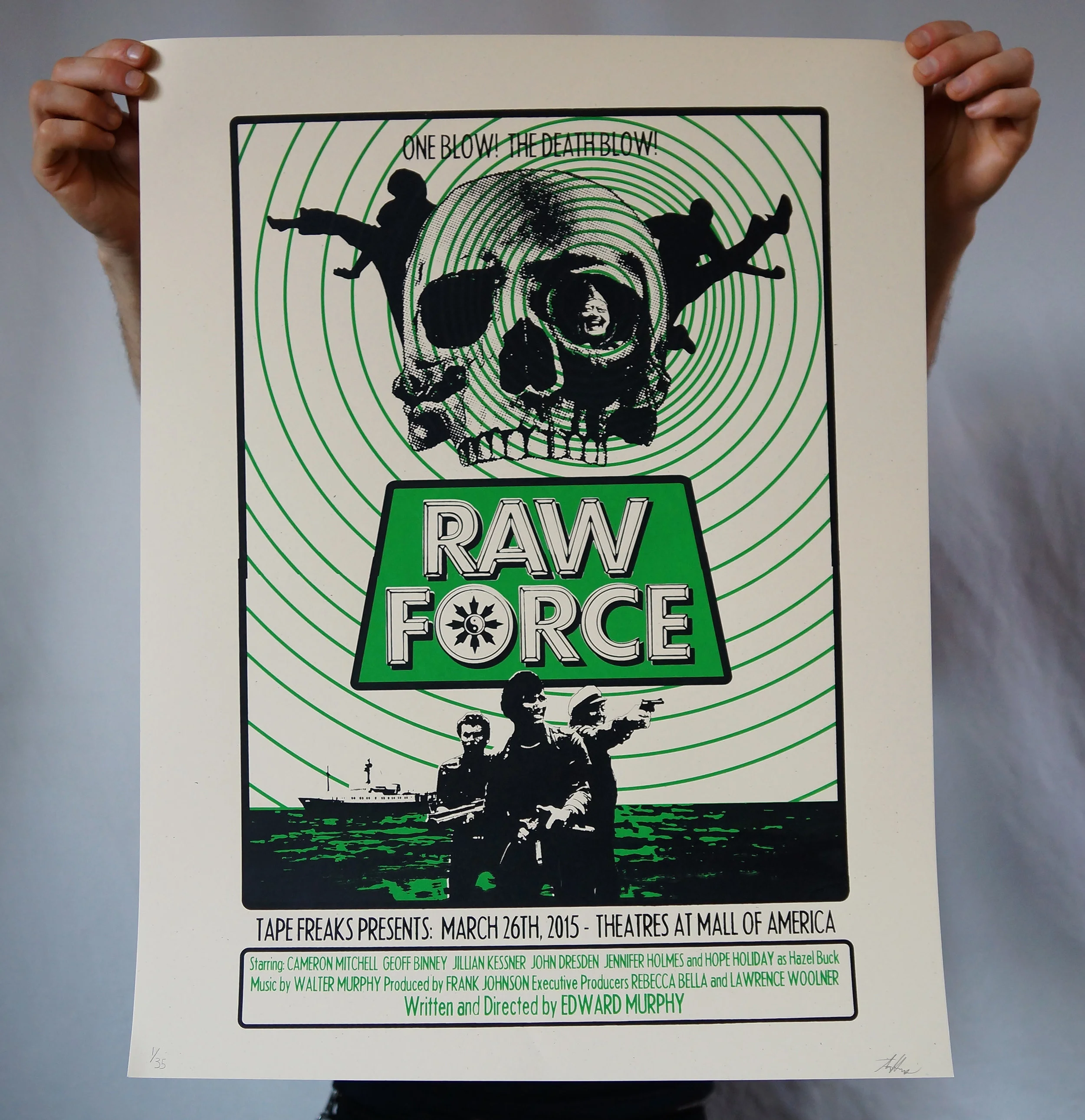 JOHN CARPENTER CLASSICS SCREENPRINT POSTER — TIM MONSTERS!