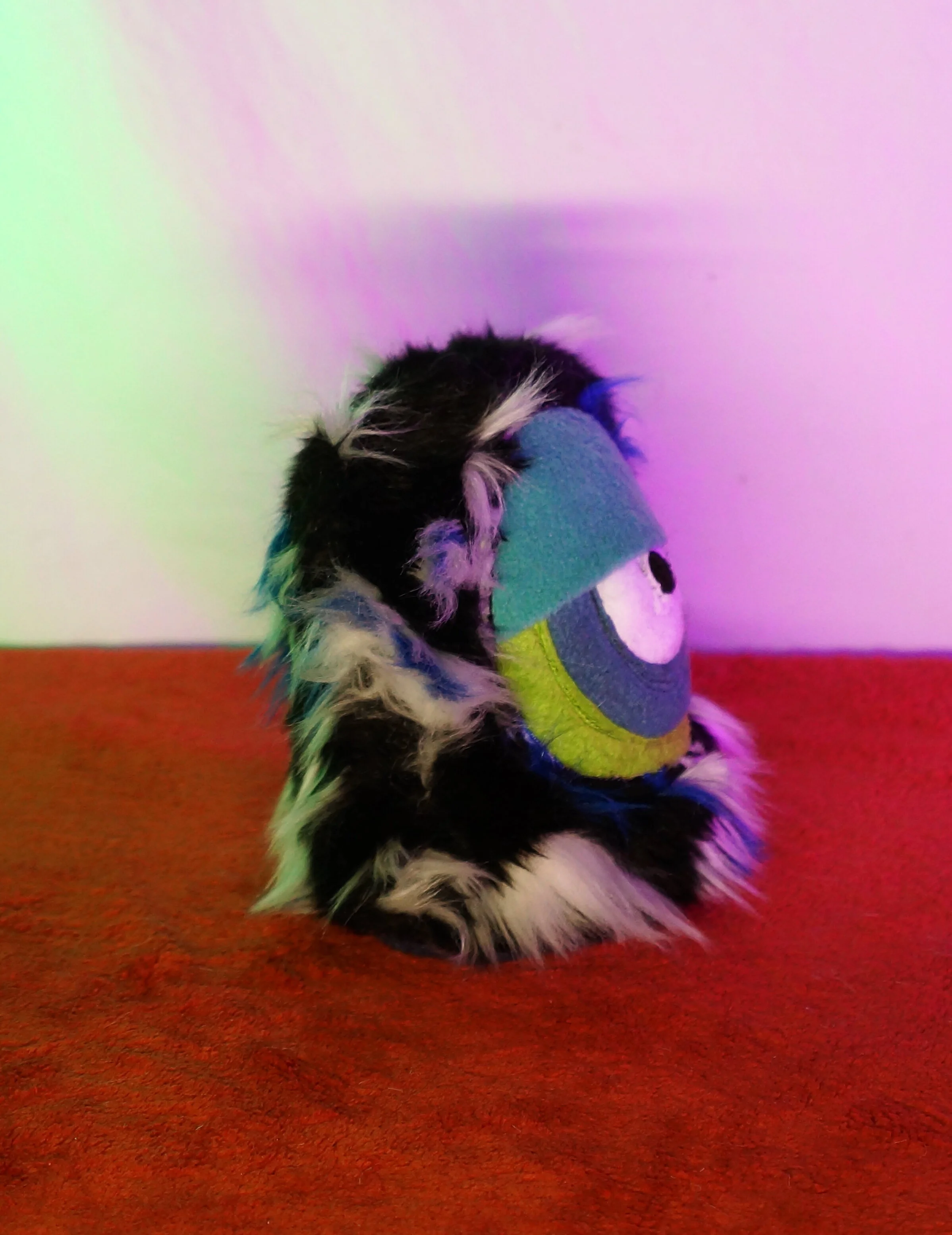 SMALL PINK ONE EYED MONSTER — TIM MONSTERS!