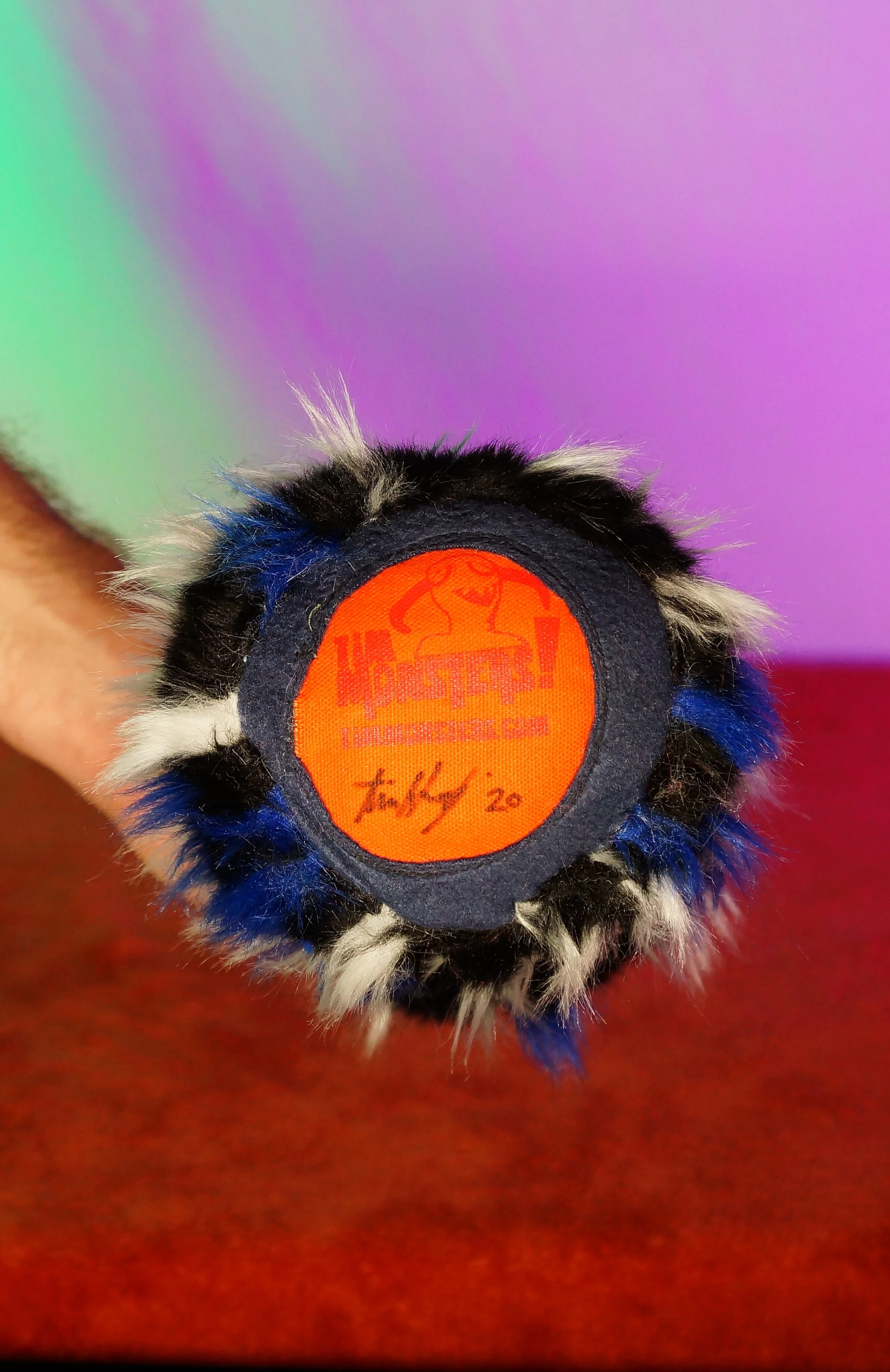 SMALL TWO EYED MONSTER WITH A SMALL POCKET MOUTH — TIM MONSTERS!