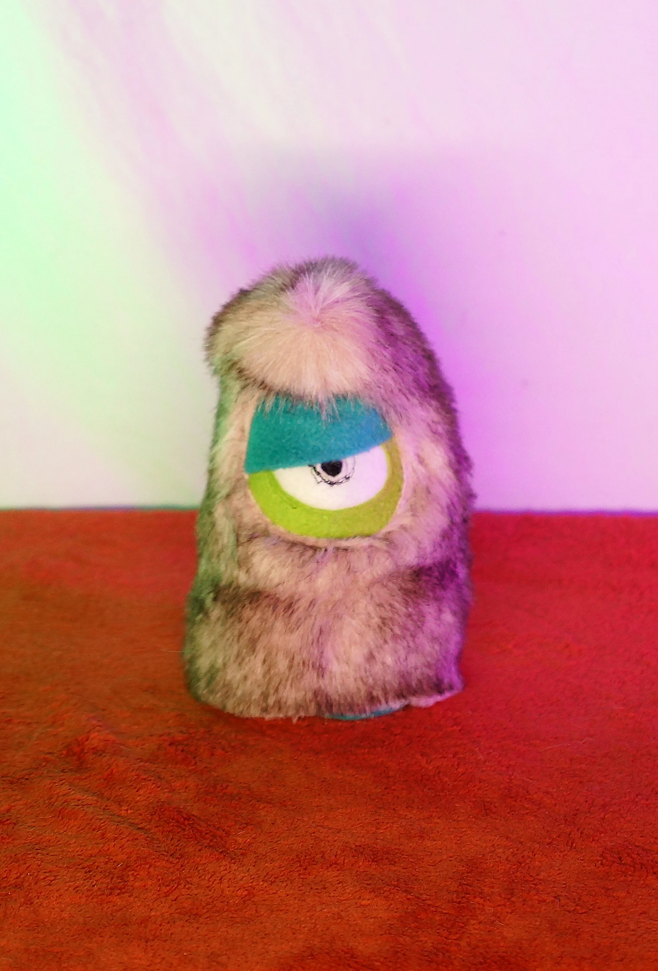 SMALL RED ONE EYED MONSTER — TIM MONSTERS!