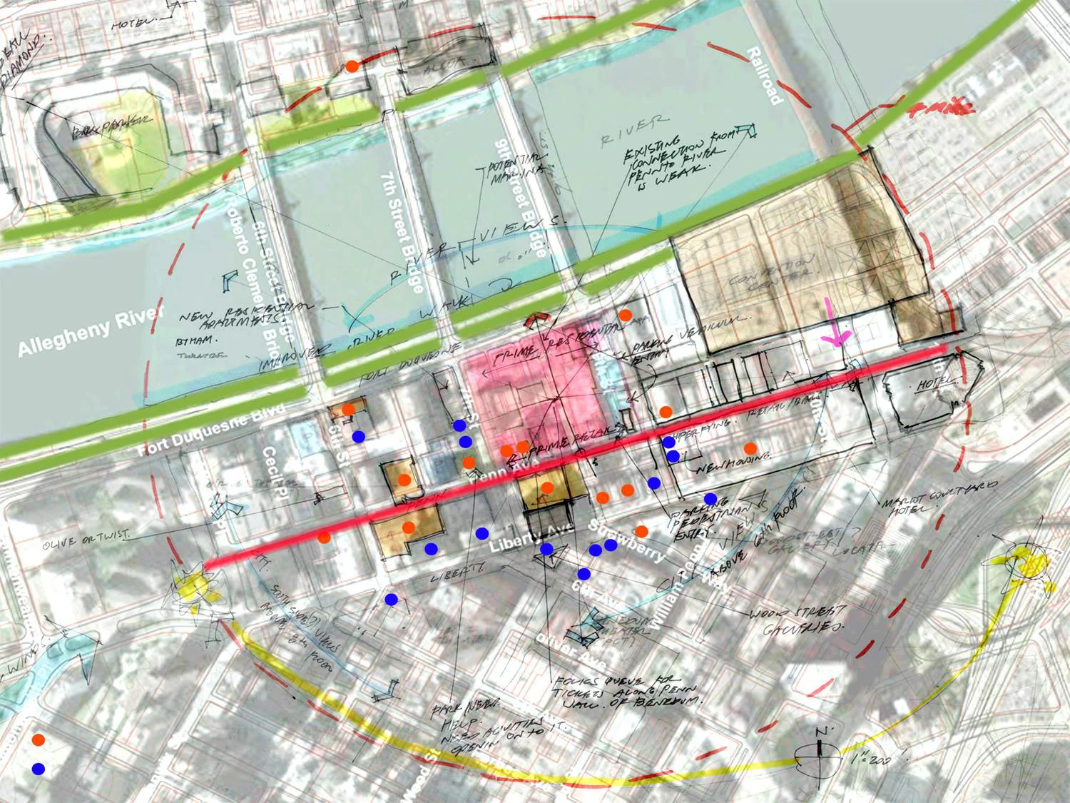 Pittsburgh Riverfront — Koning Eizenberg Architecture