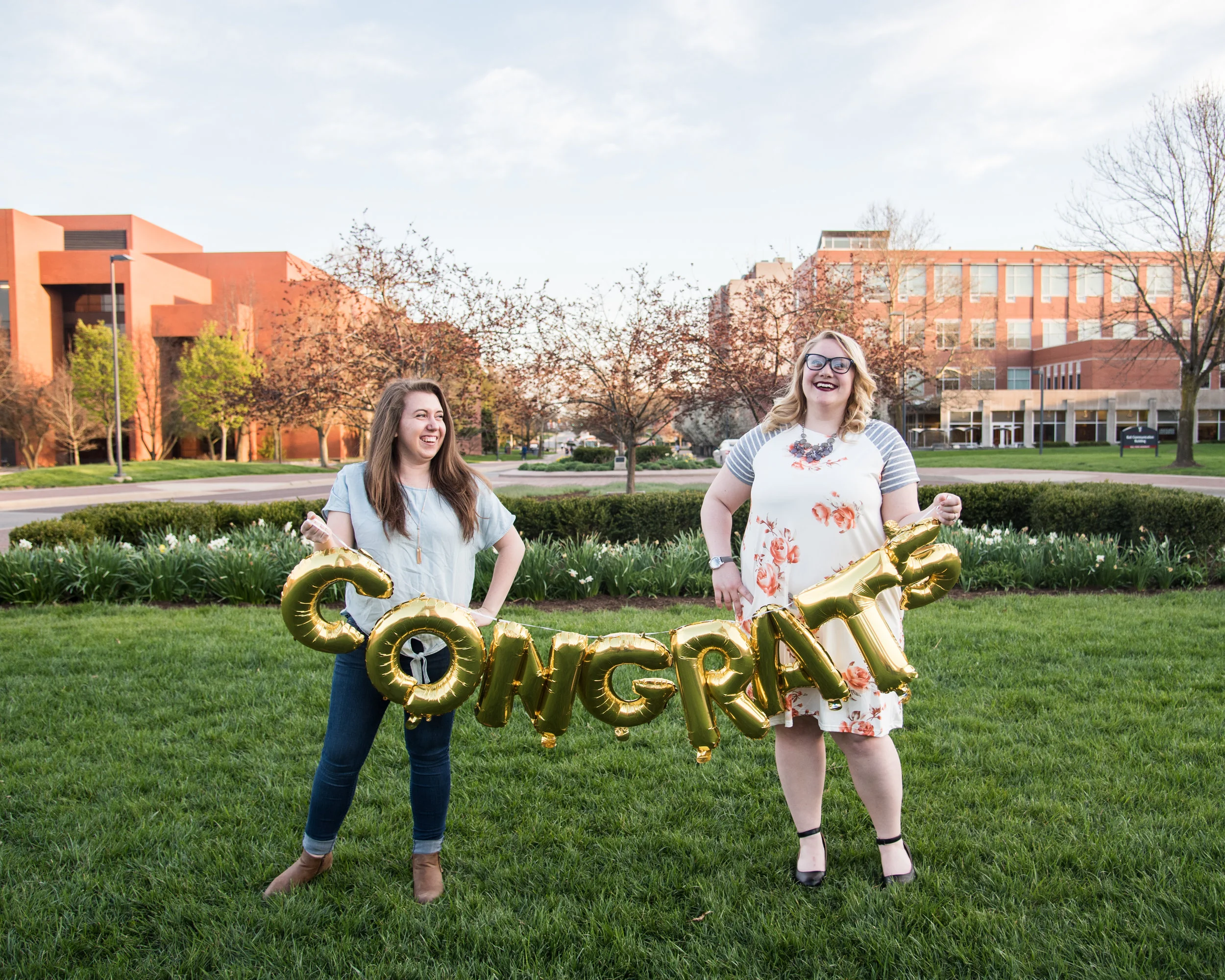 Ball State Graduation "Girls" Session — Kyla Jo Photography