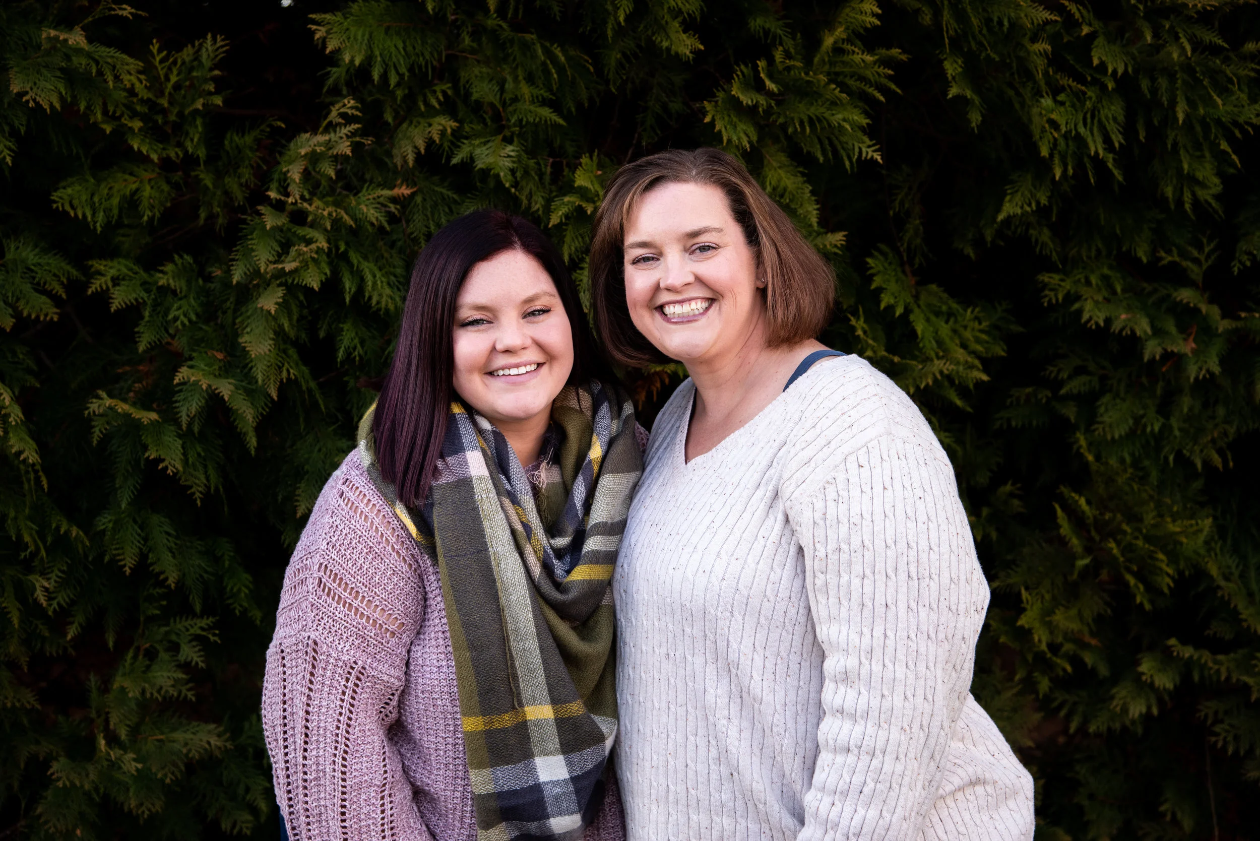 Kayla & Courtney's Family Photos at Whitetail Tree Farm — Kyla Jo ...