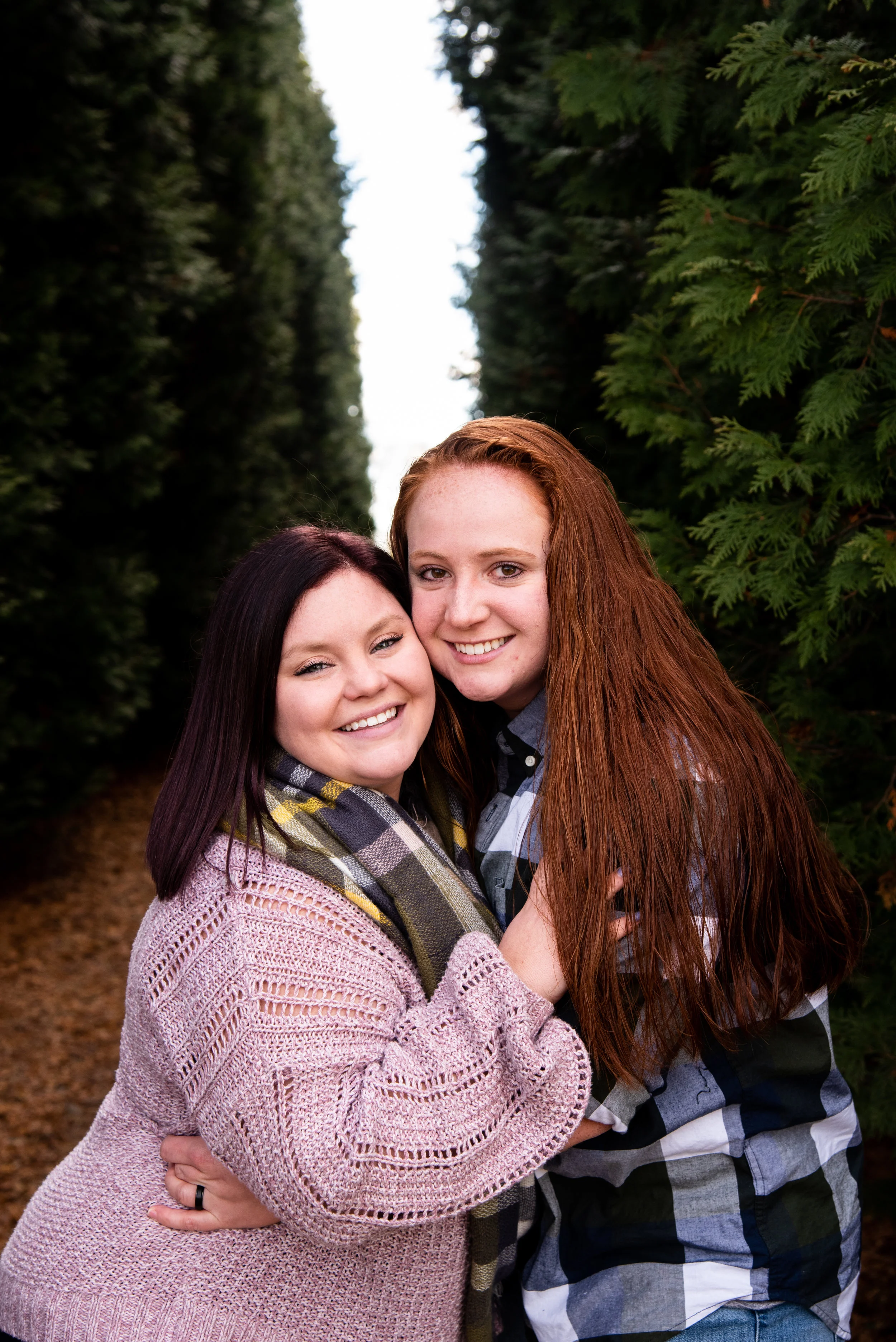 Kayla & Courtney's Family Photos at Whitetail Tree Farm — Kyla Jo ...
