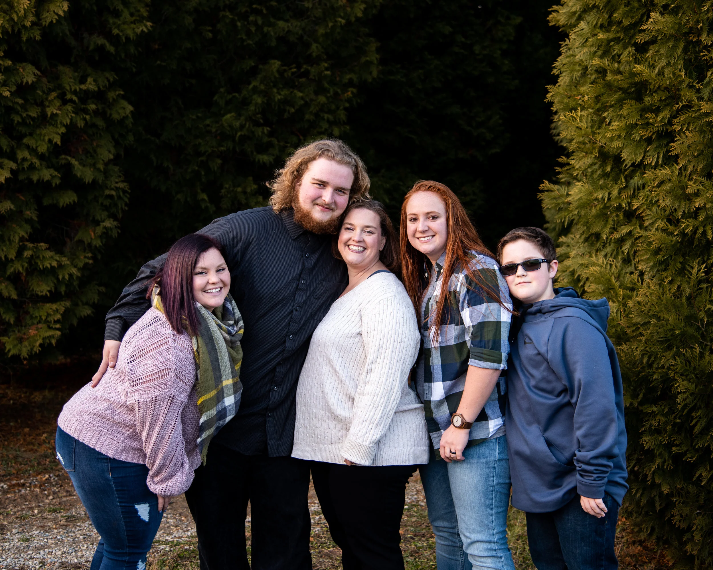 Kayla & Courtney's Family Photos at Whitetail Tree Farm — Kyla Jo ...