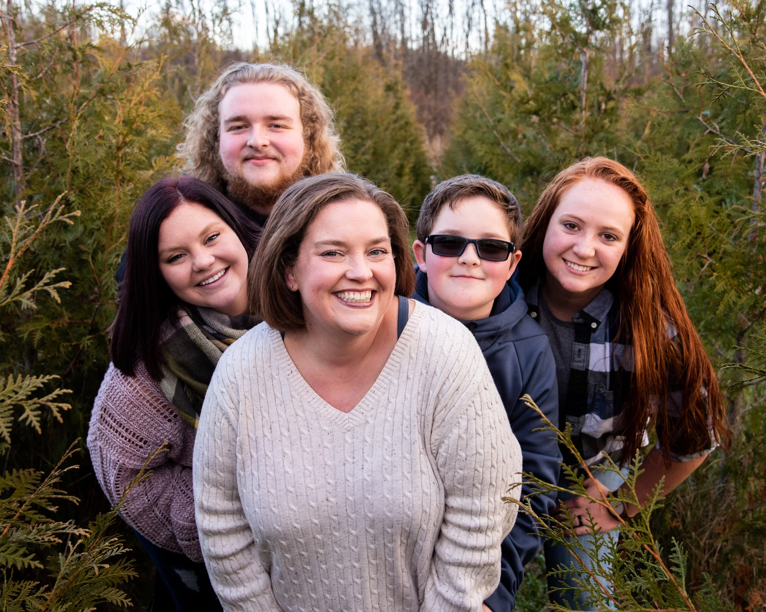 Kayla & Courtney's Family Photos at Whitetail Tree Farm — Kyla Jo ...