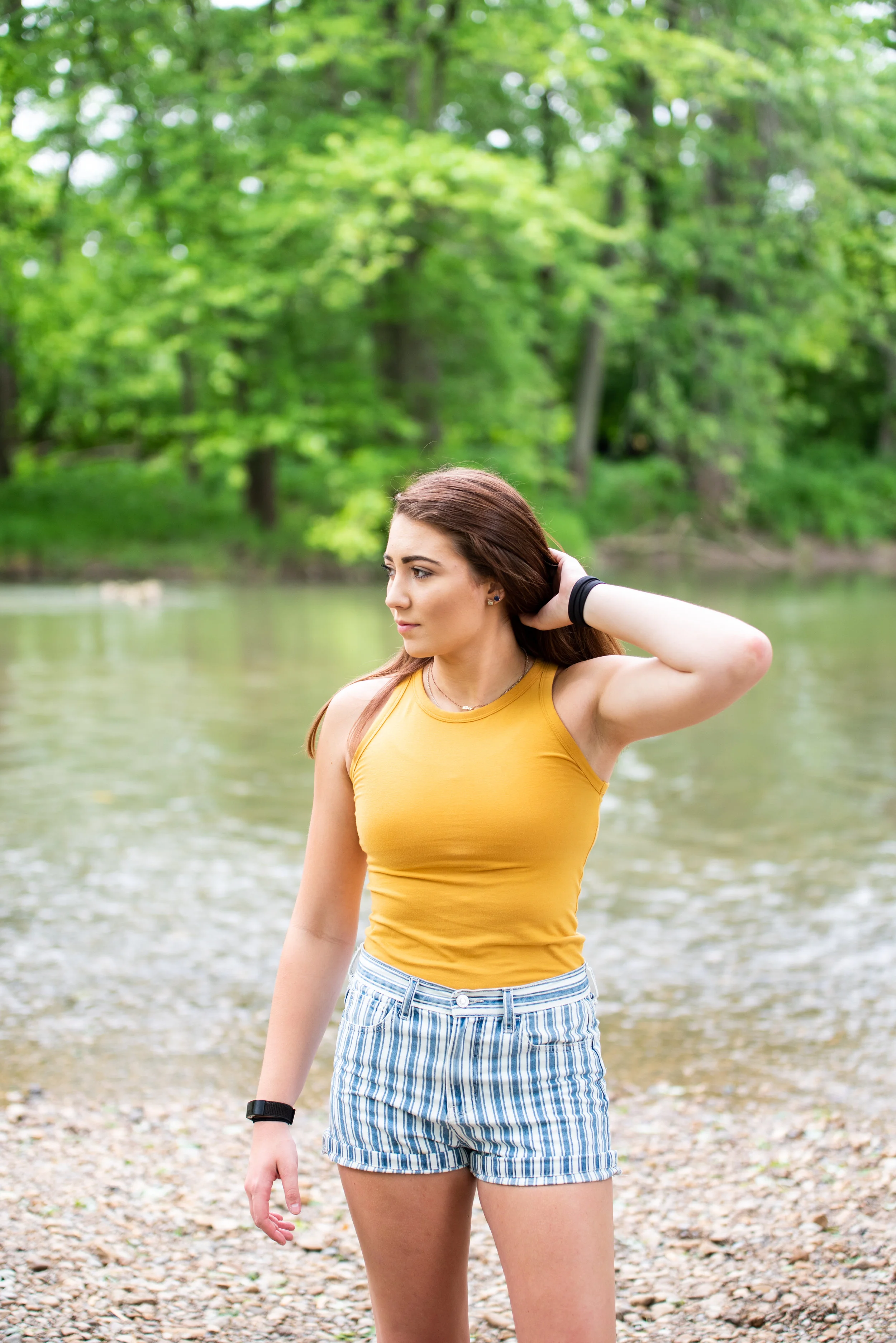 Riley With Her Dog Gypsy — Kyla Jo Photography