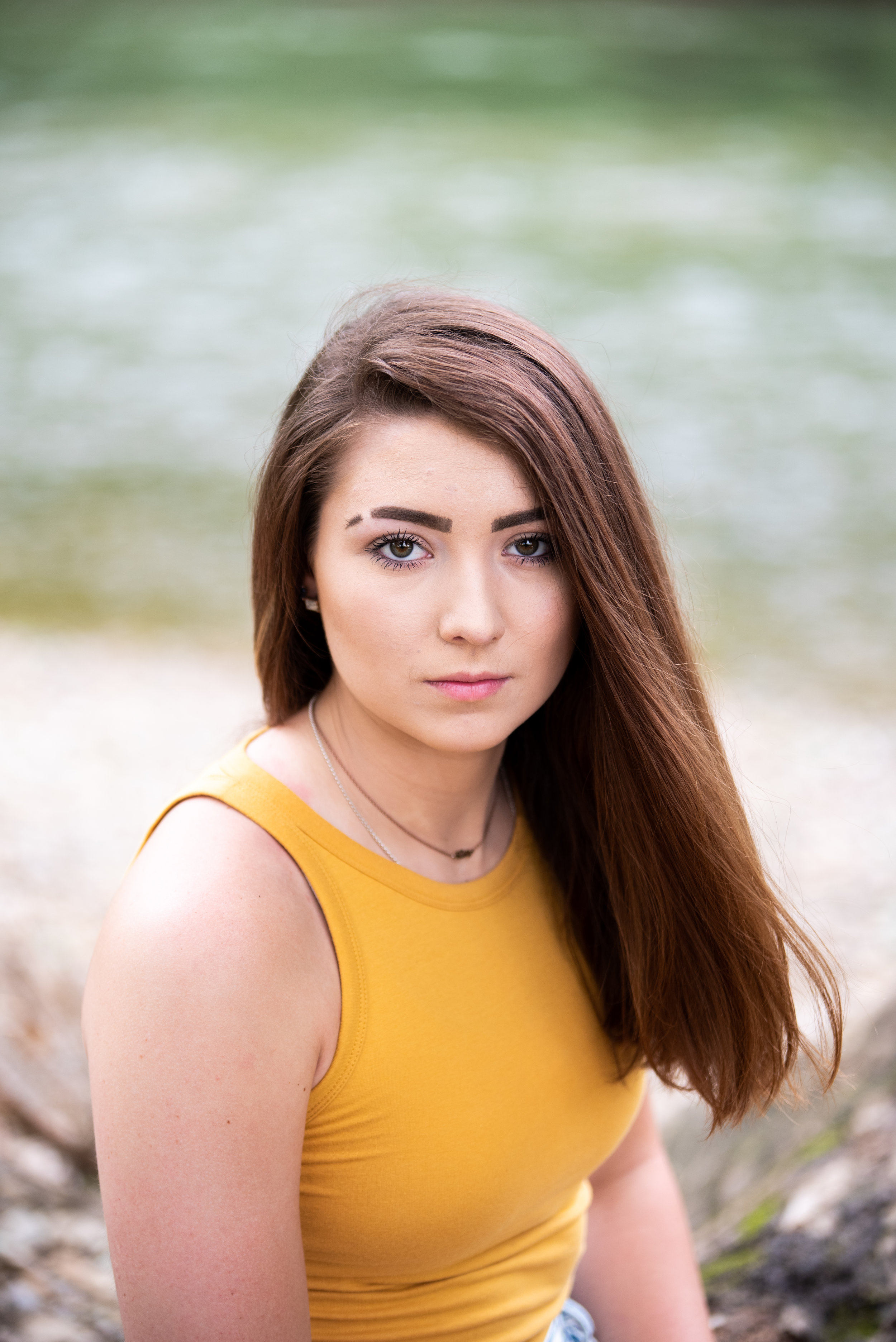 Riley With Her Dog Gypsy — Kyla Jo Photography