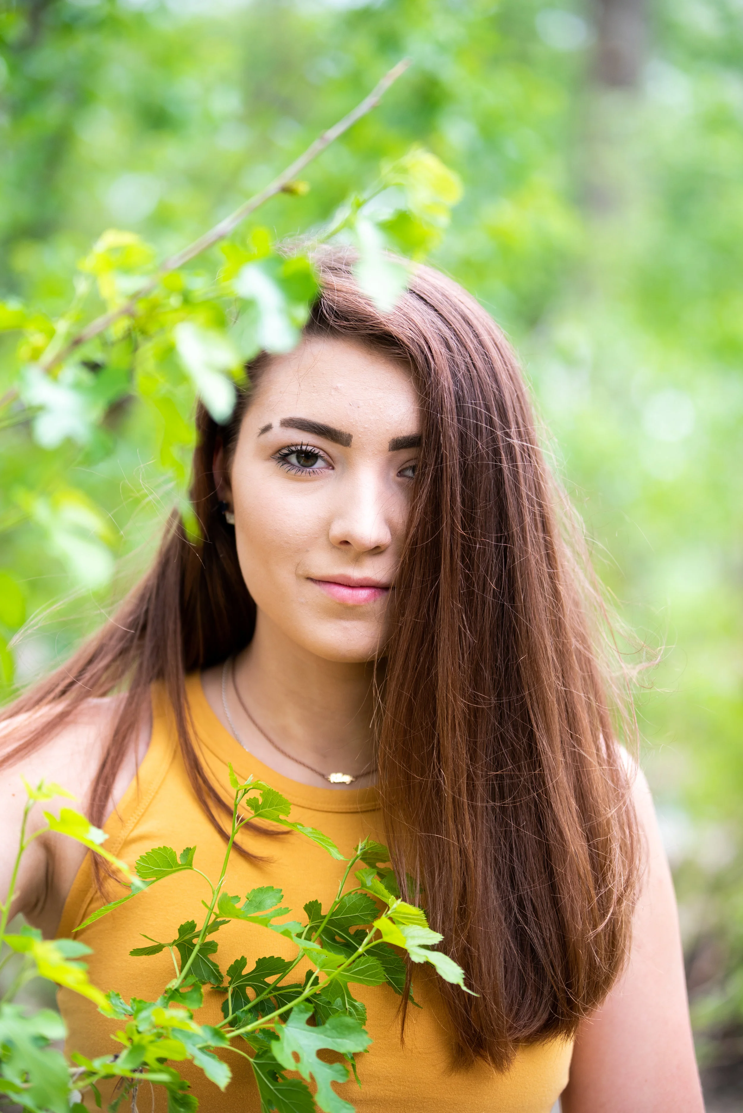 Riley With Her Dog Gypsy — Kyla Jo Photography