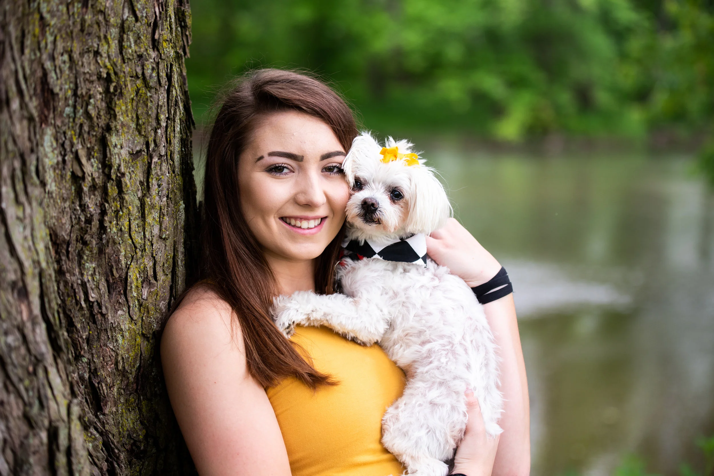 Riley With Her Dog Gypsy — Kyla Jo Photography