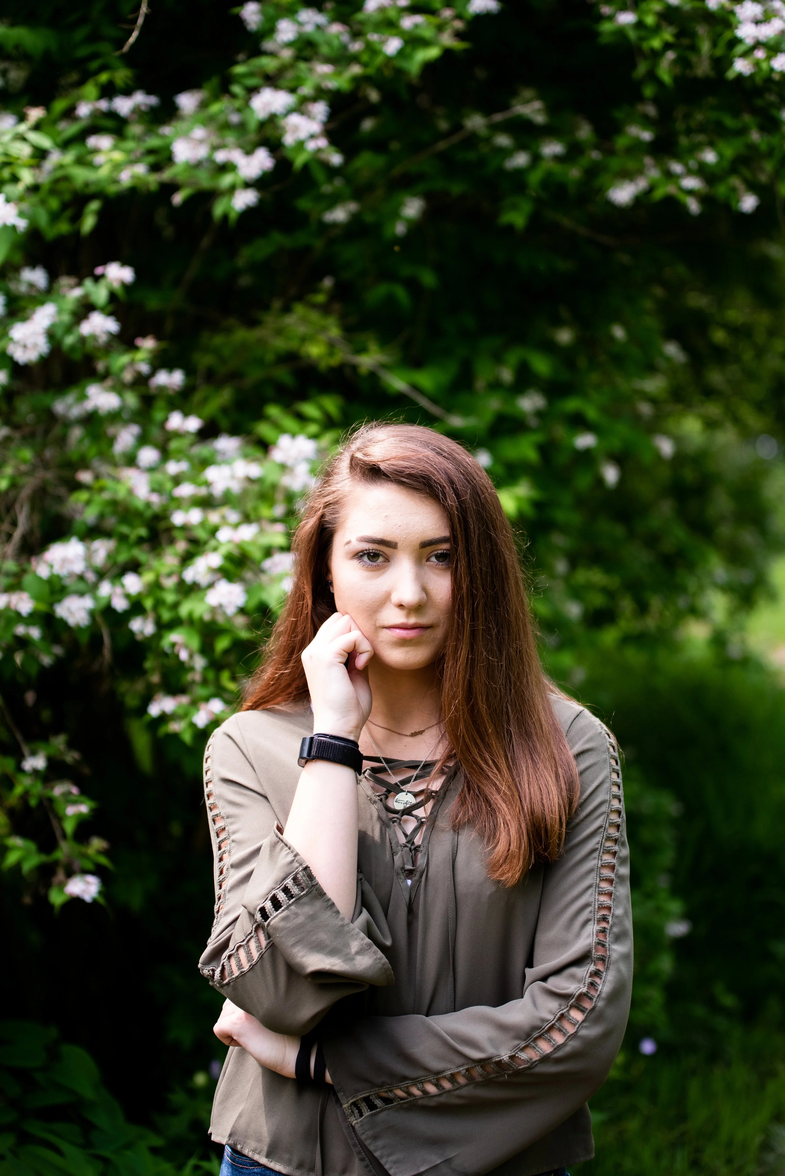 Riley With Her Dog Gypsy — Kyla Jo Photography