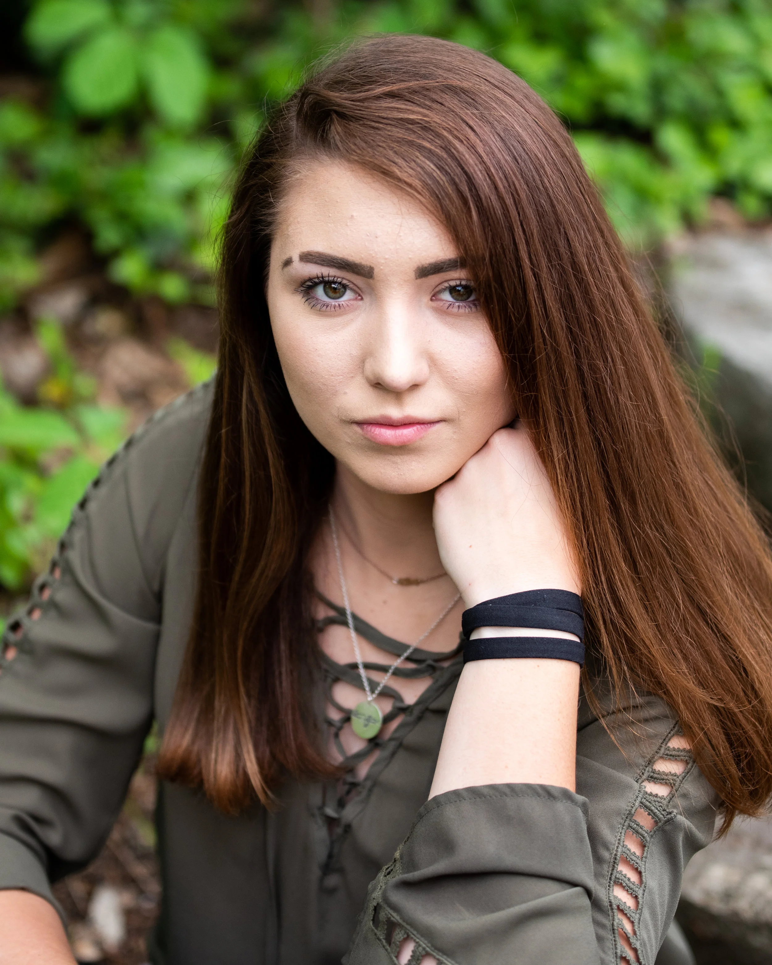 Riley With Her Dog Gypsy — Kyla Jo Photography