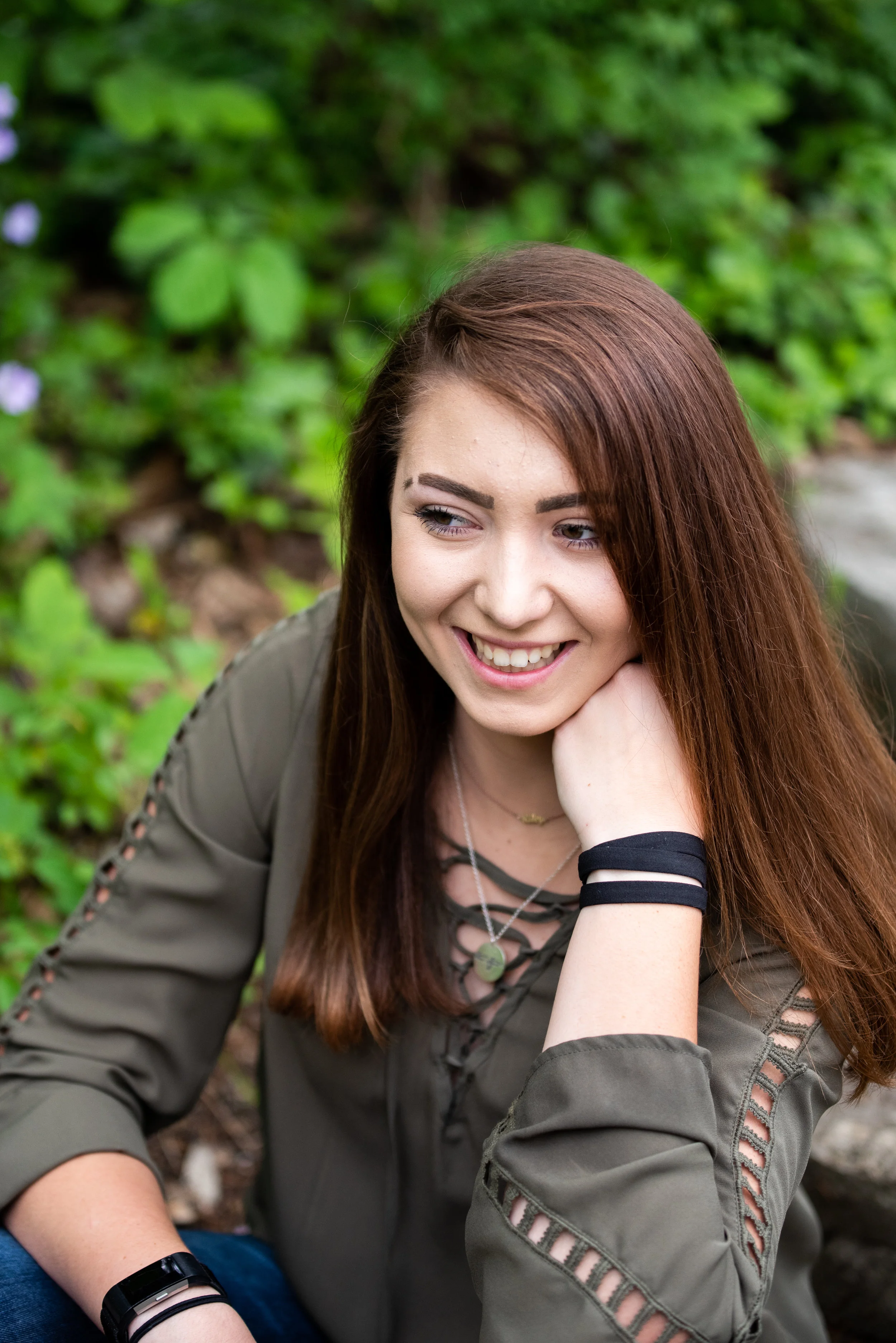 Riley With Her Dog Gypsy — Kyla Jo Photography